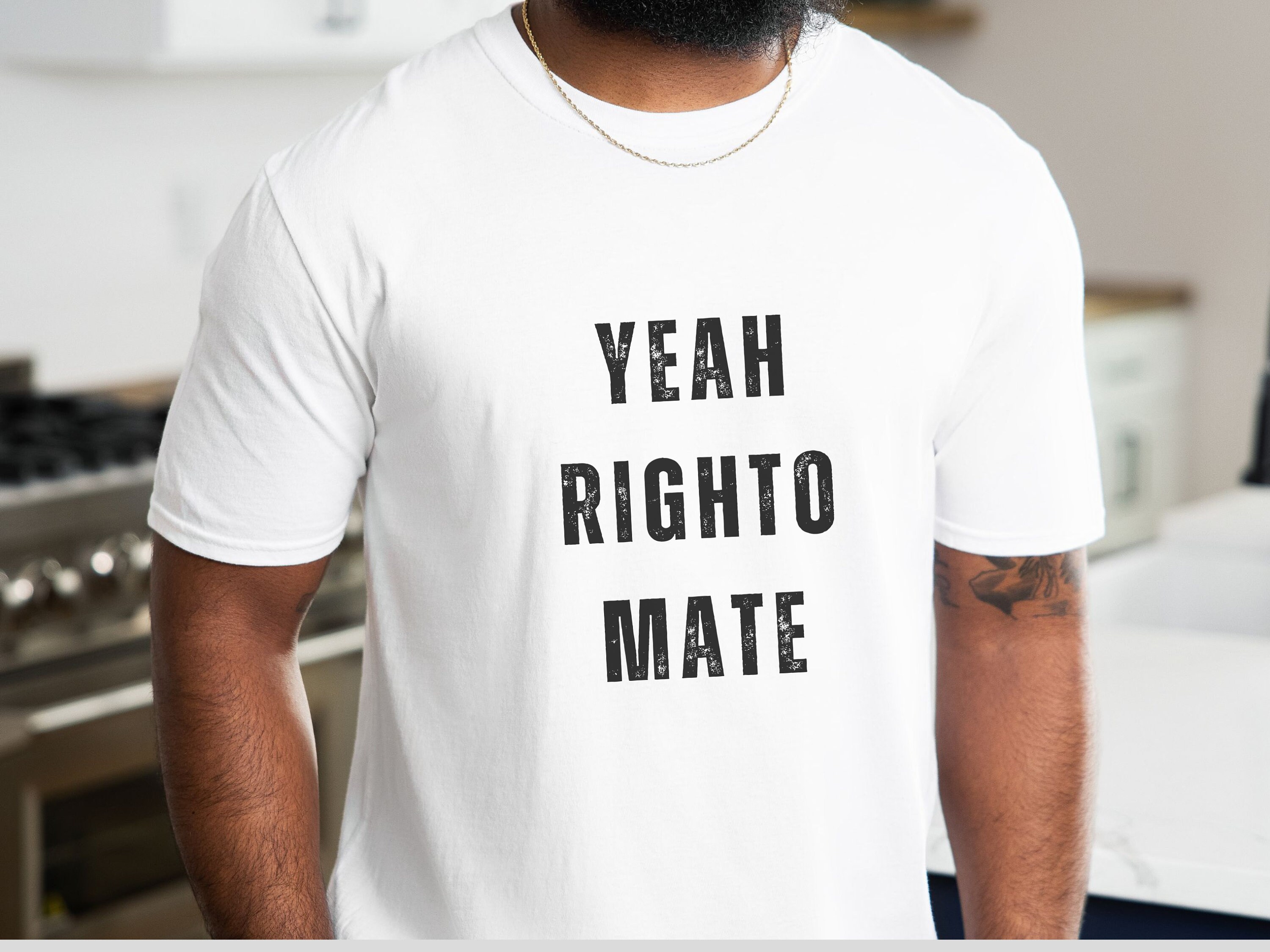 Yeah Righto Mate | Funny Quote T-shirt | Funny T-shirt | Yeah T-shirt ...