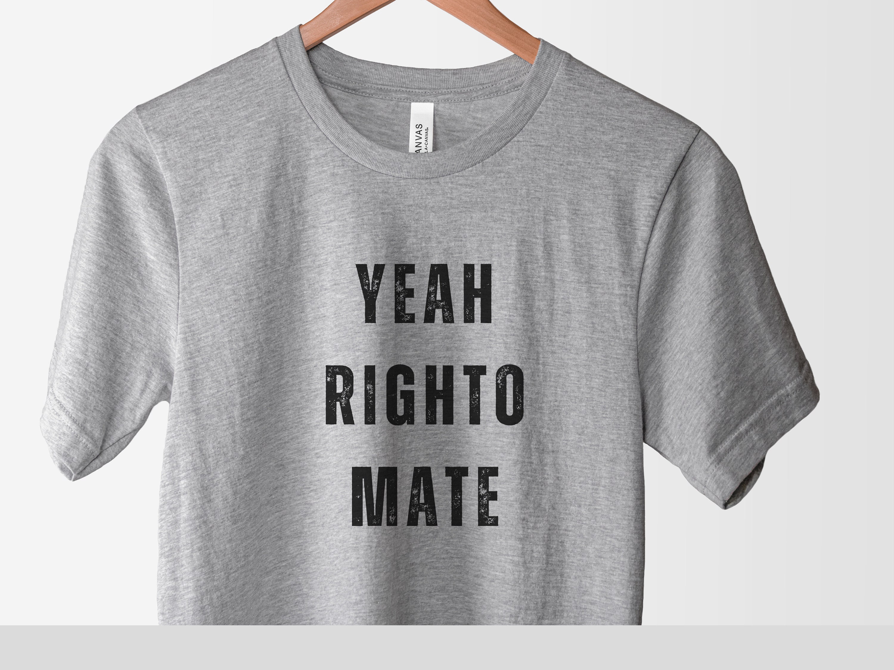 Yeah Righto Mate | Funny Quote T-shirt | Funny T-shirt | Yeah T-shirt ...