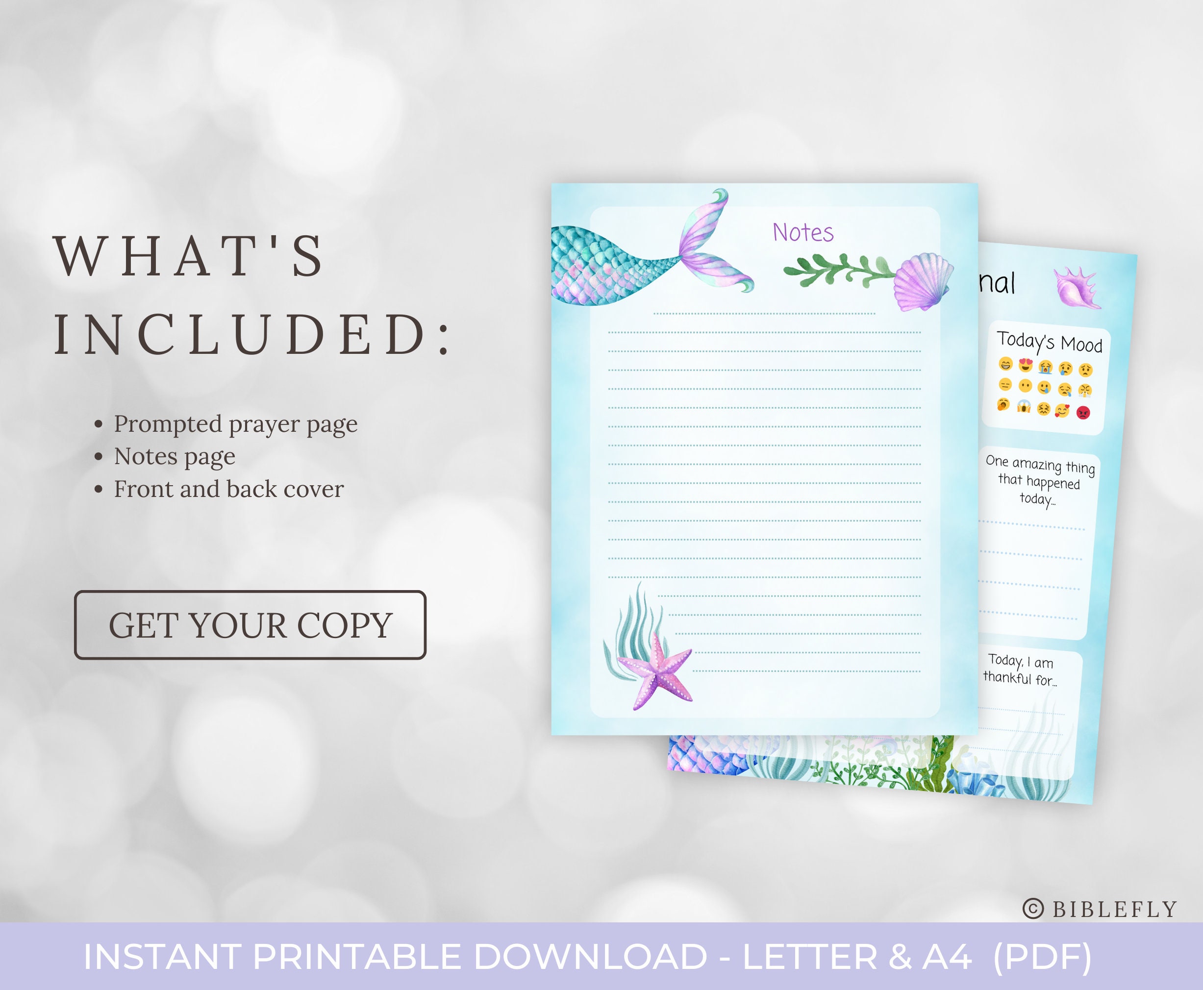 Kids Prayer Journal Children's Prayer Diary Youth Prayer Notebook Kid ...