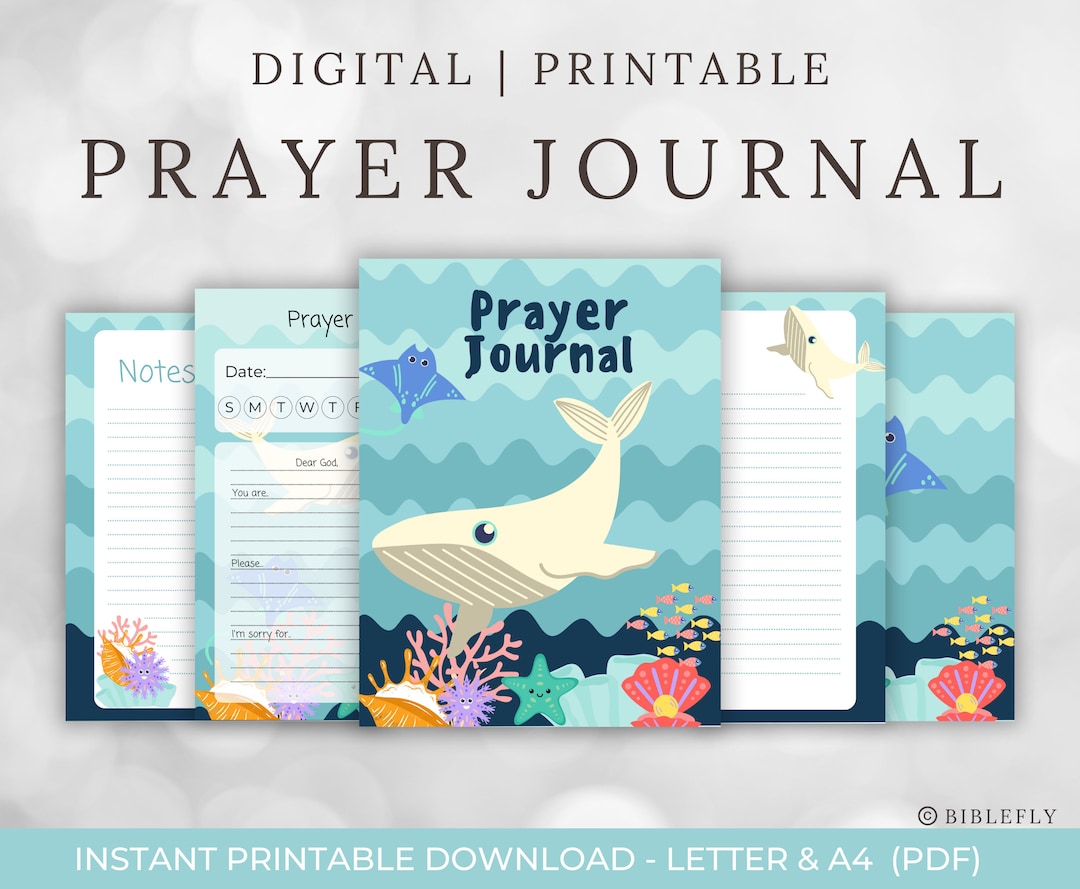 Kids Prayer Journal Children's Prayer Diary Youth Prayer Notebook Kid ...