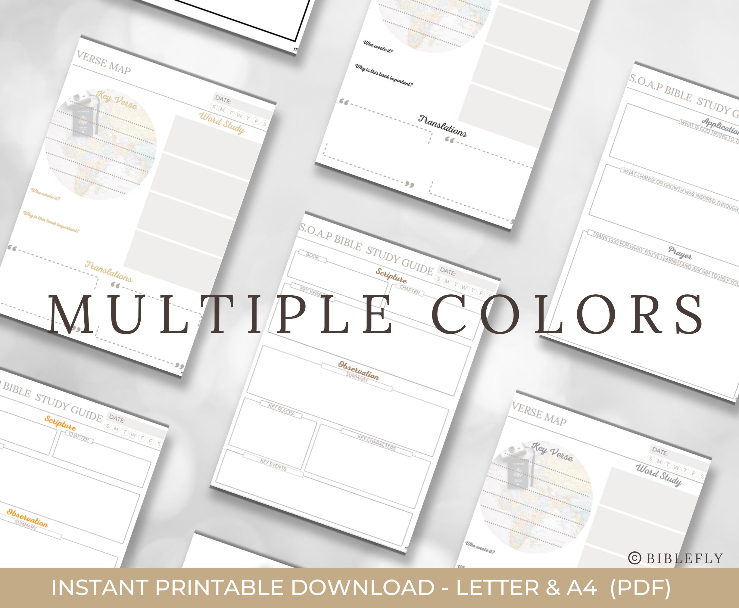 Verse Map S.O.A.P Scripture Study Bible Study Faith Christian Cross ...