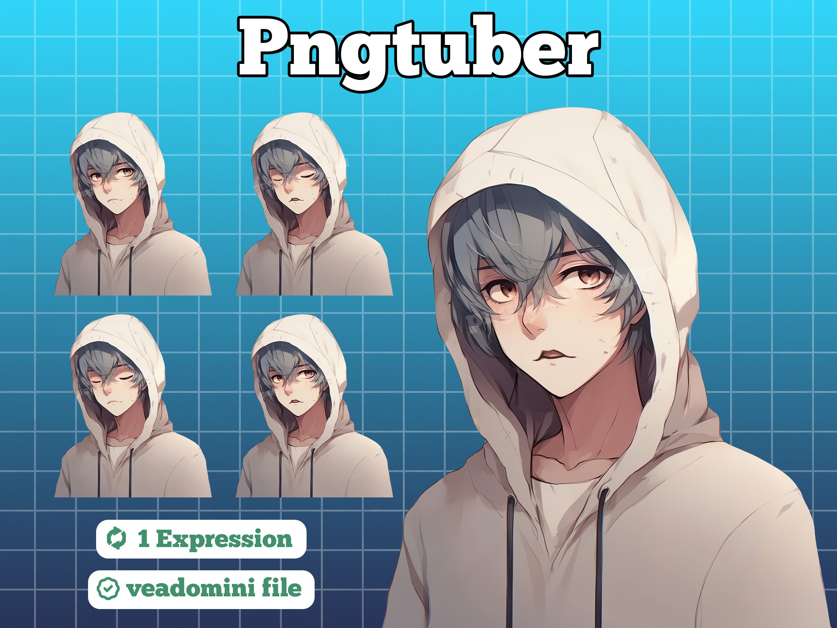 Pngtuber, Pngtuber Male, Pngtuber Premade, Pngtuber Overlay, Pngtuber ...
