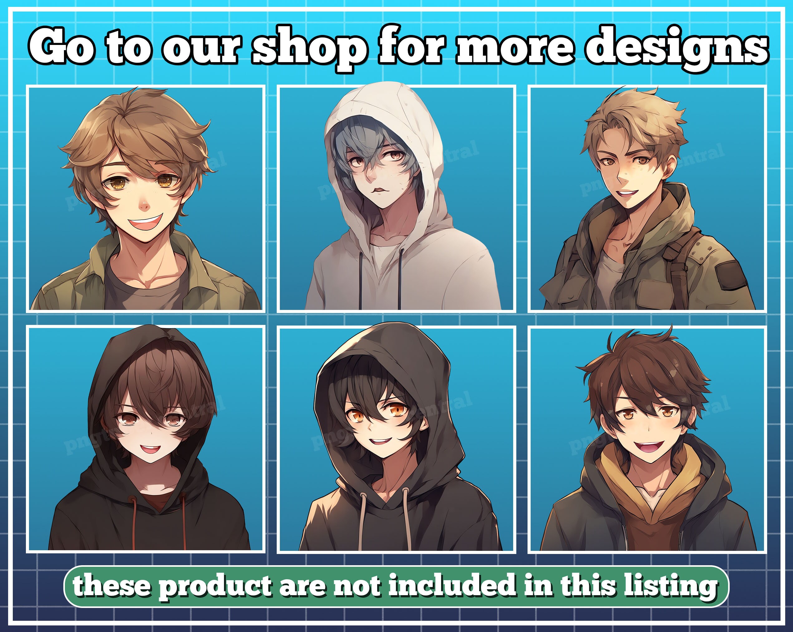 Pngtuber, Pngtuber Male, Pngtuber Premade, Pngtuber Overlay, Pngtuber ...