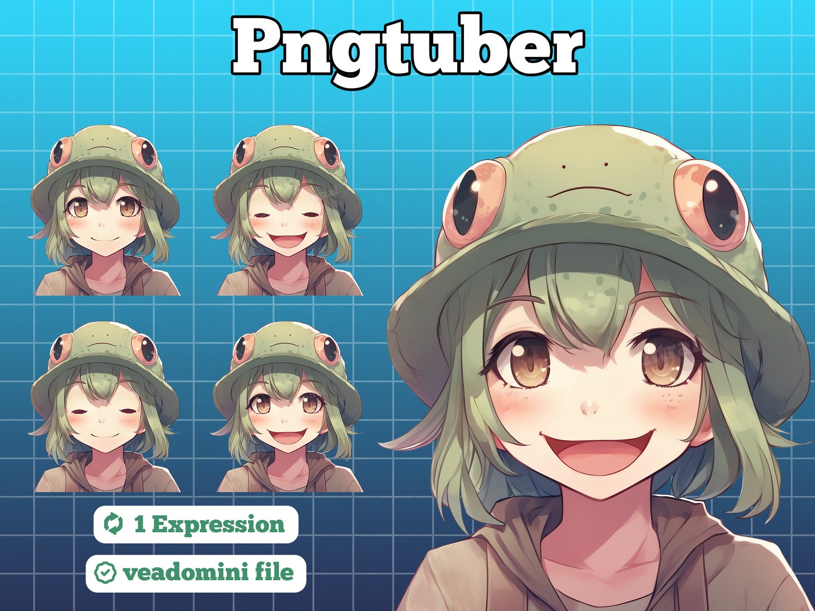 Pngtuber, Pngtuber Premade, Png Tuber, Pngtuber Overlay, Pngtuber ...