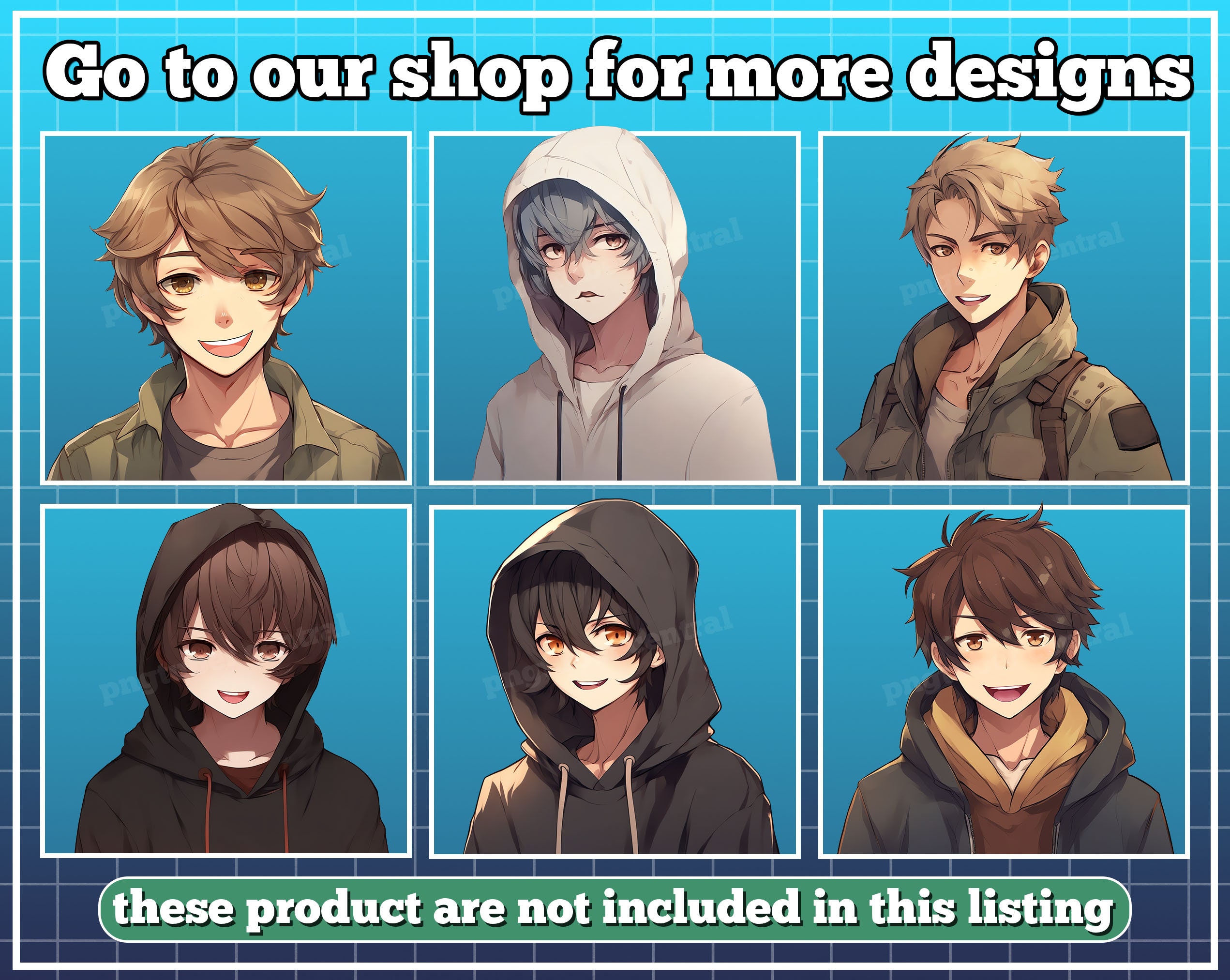 Pngtuber, Pngtuber Premade, Png Tuber, Pngtuber Overlay, Pngtuber ...