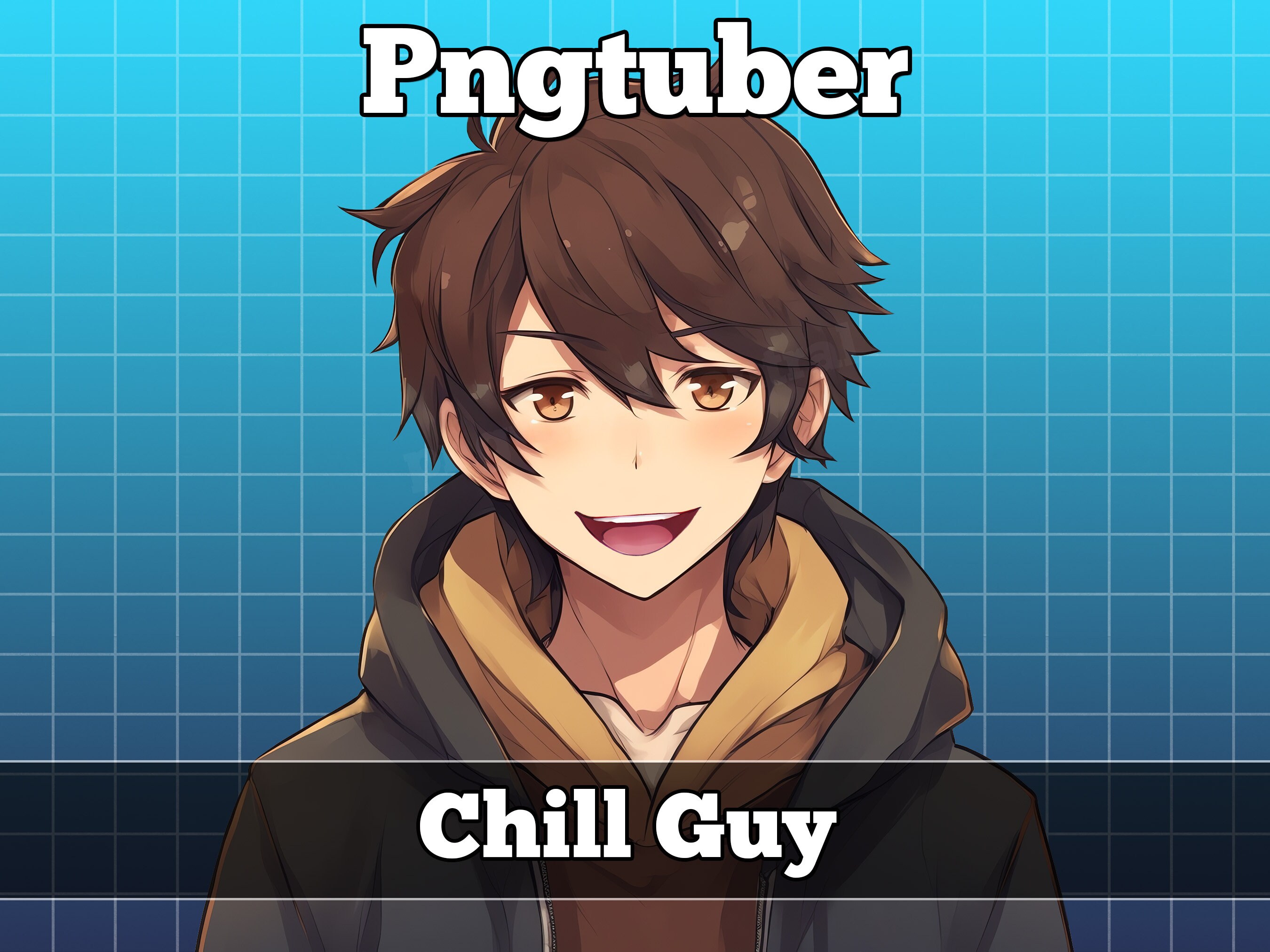 Pngtuber, Pngtuber Male, Pngtuber Premade, Pngtuber Overlay, Pngtuber ...