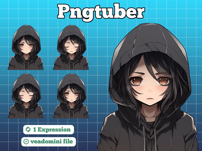 Pngtuber, Pngtuber Premade, Png Tuber, Pngtuber Overlay, Pngtuber ...