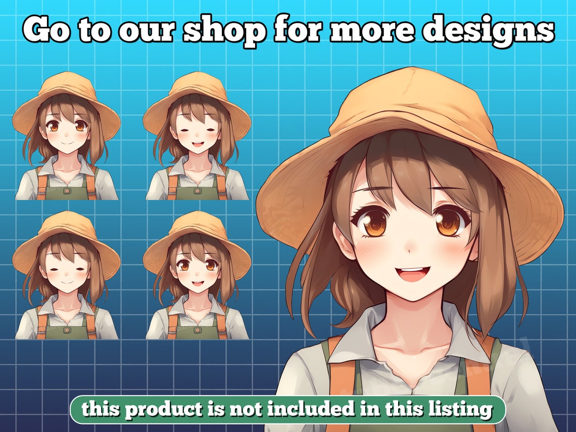 Pngtuber Pngtuber Premade Png Tuber Pngtuber Overlay - Etsy