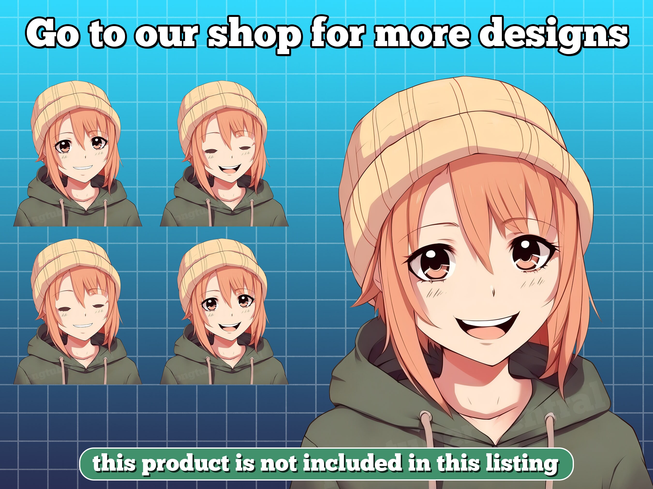 Pngtuber Pngtuber Premade Png Tuber Pngtuber Overlay - Etsy Canada