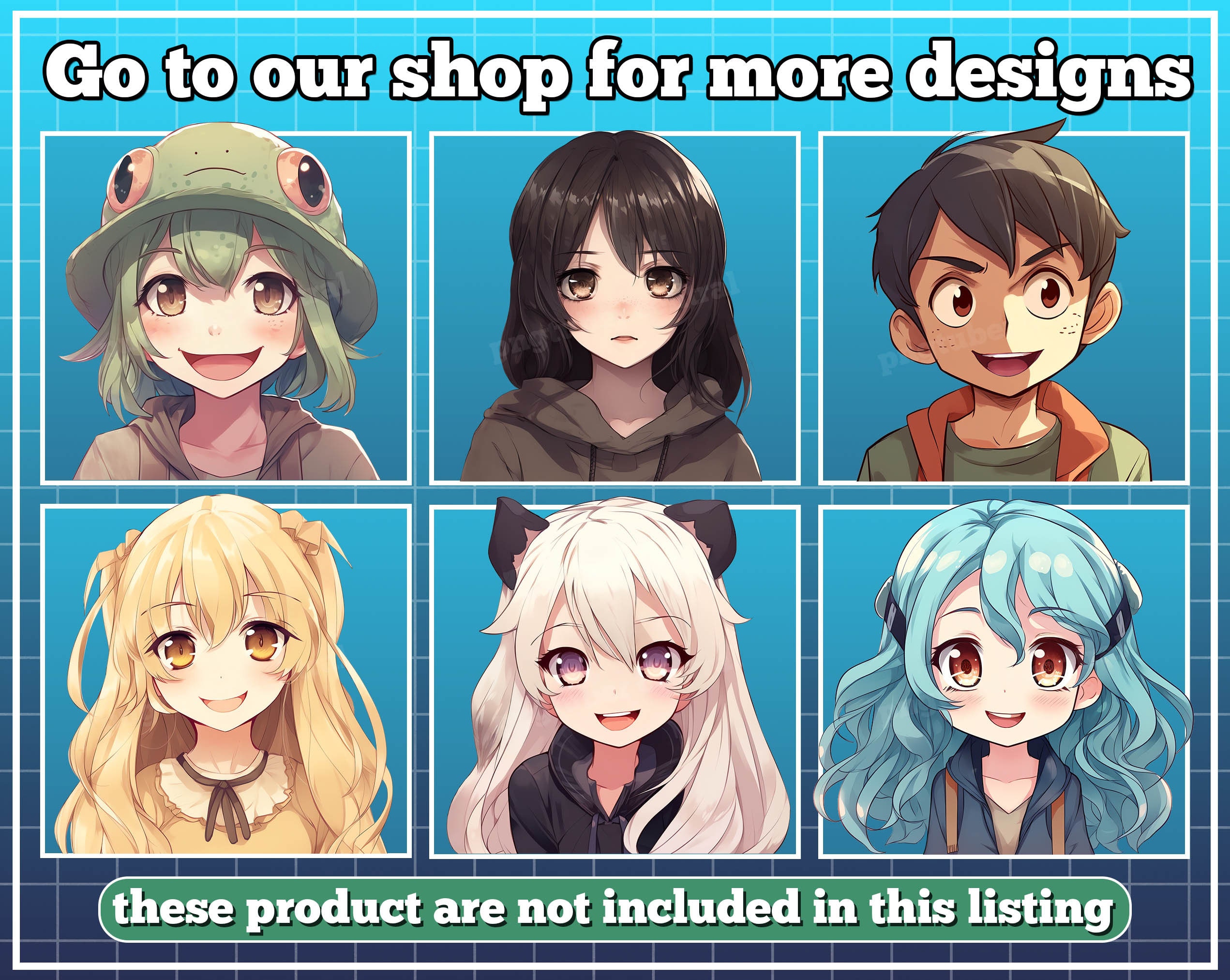 Pngtuber Pngtuber Premade Png Tuber Pngtuber Overlay - Etsy Canada