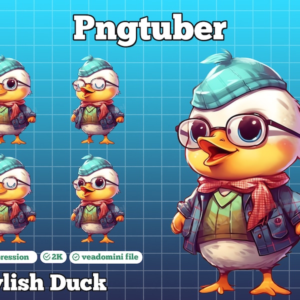 Duck Vtuber Model - Etsy