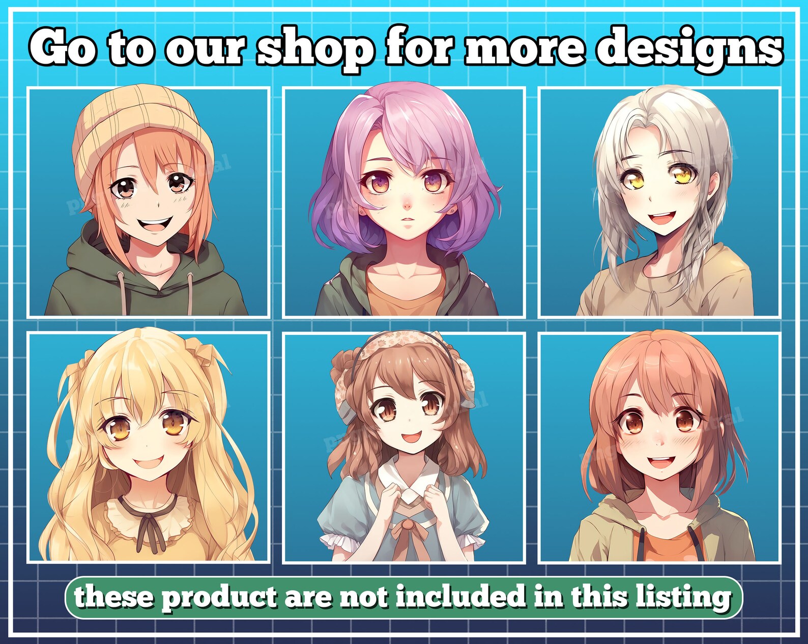 Pngtuber, Pngtuber Premade, Png Tuber, Pngtuber Overlay, Pngtuber ...