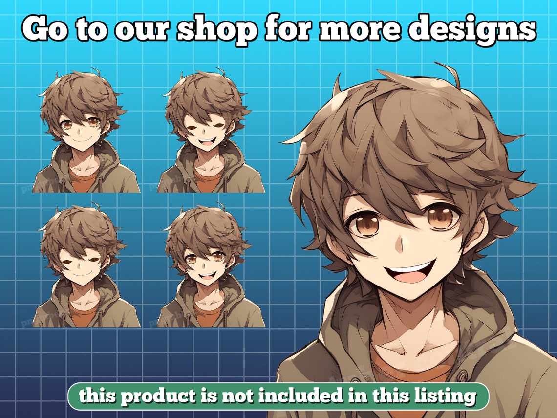 Pngtuber, Pngtuber Male, Pngtuber Premade, Pngtuber Overlay, Pngtuber ...