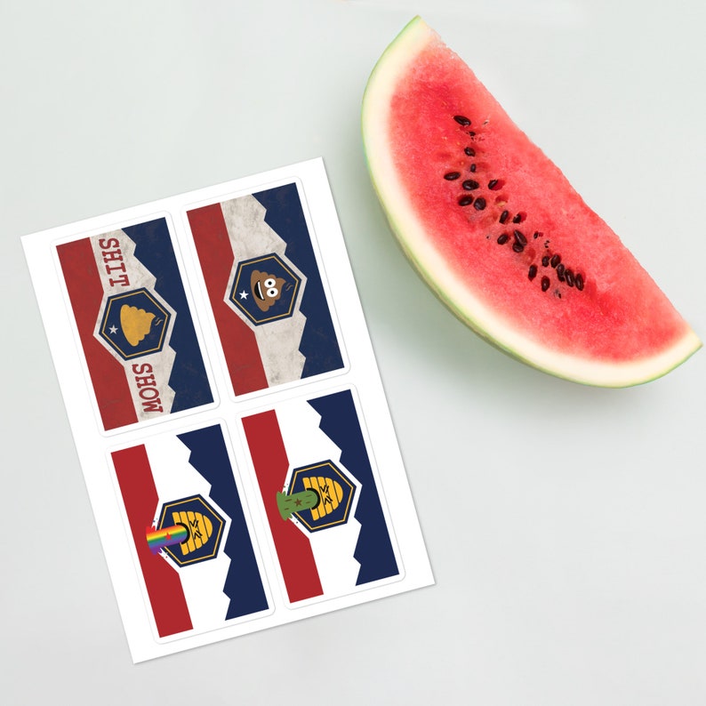 Utah Flag Sticker Sheet - Etsy