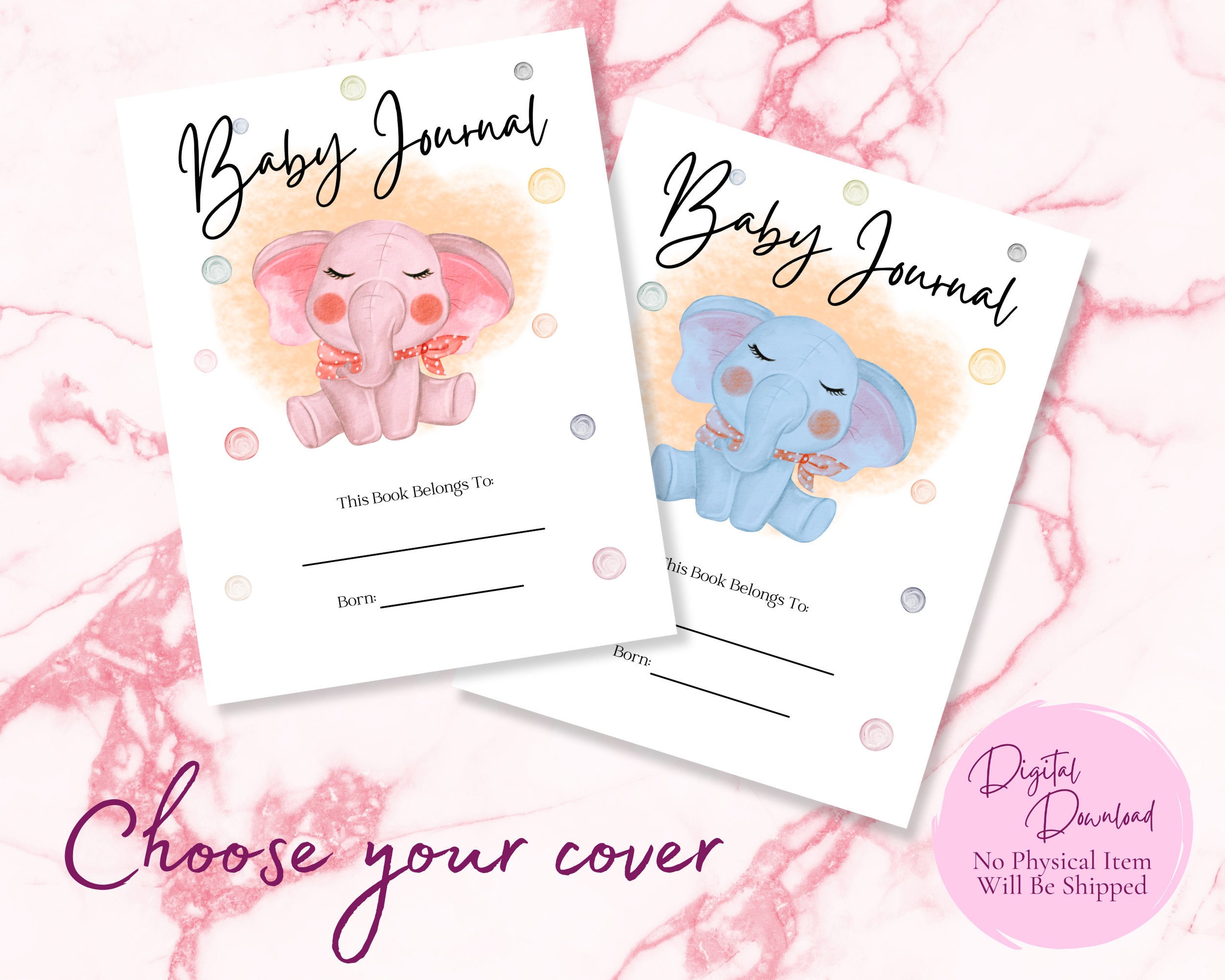 Baby Daily Log Book, Printable Infant Log, Baby Care Journal ...