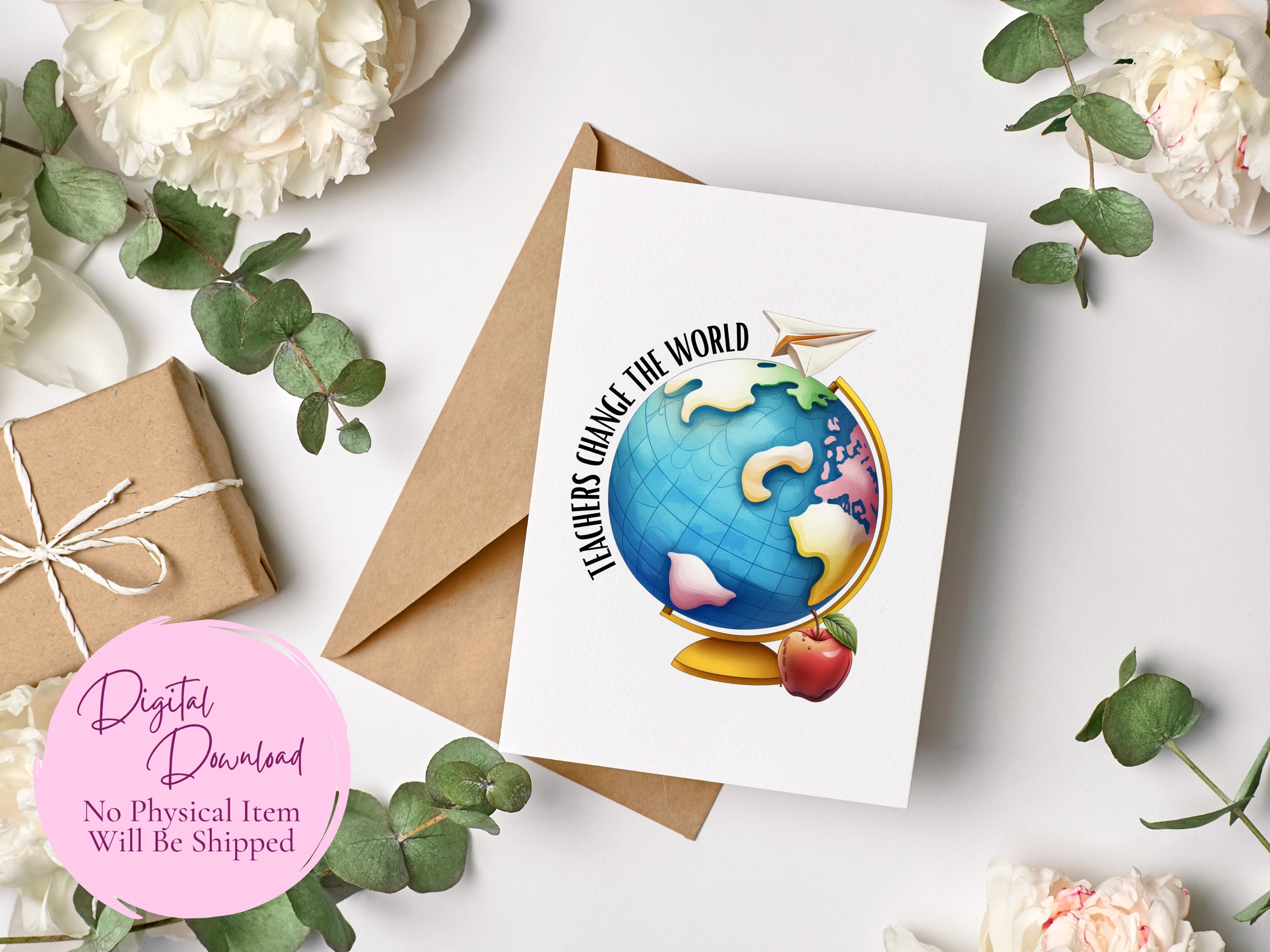 Teachers Change the World PNG, Teacher Sublimation Design, Daycare ...