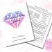 Diamond Painting Journal, Printable Digital Diamond Painting Log Book ...
