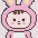 Jjongtoram Jeonghan Seventeen Kpop Cross Stitch Pattern - Etsy