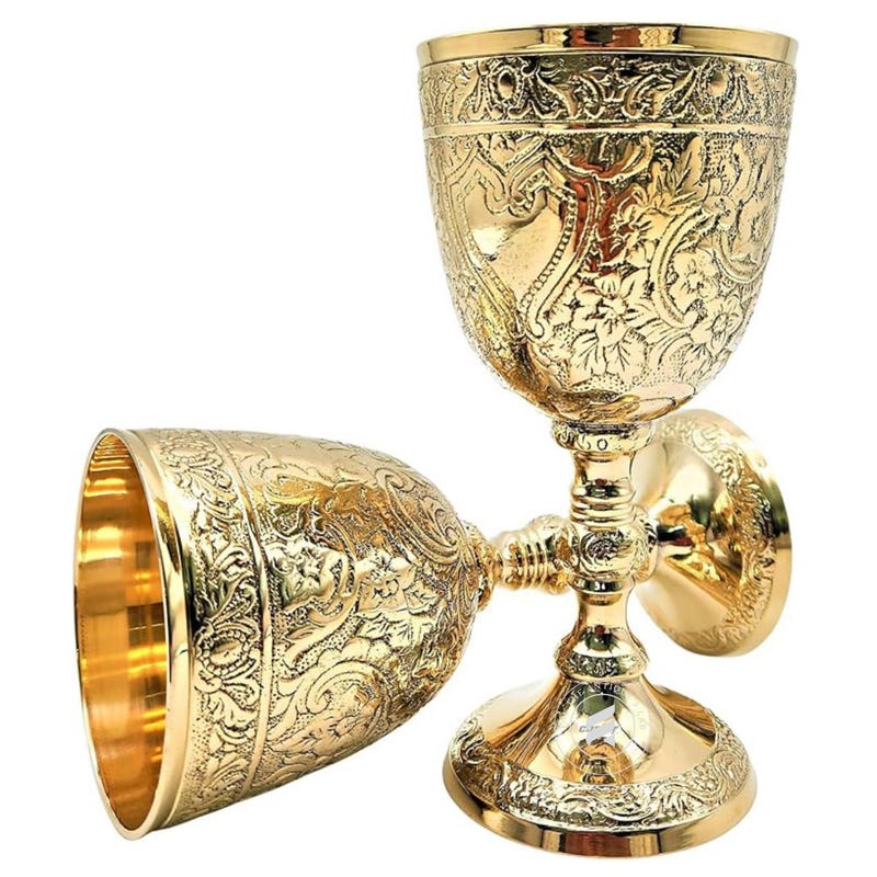 Brass Goblet - Etsy