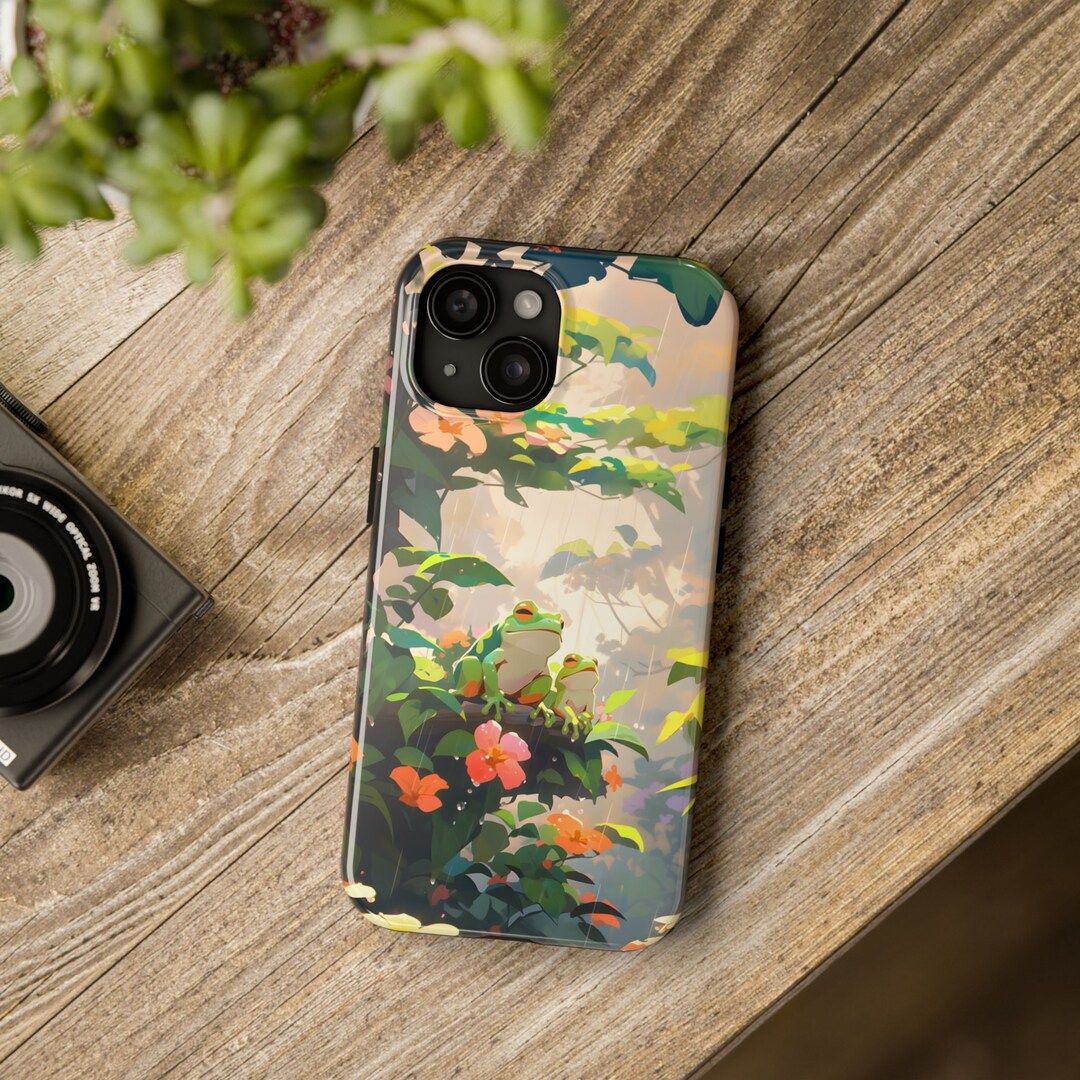 Frog Phone Case Aesthetic Tree Frog Phonecase Couple Animal Phone Case ...
