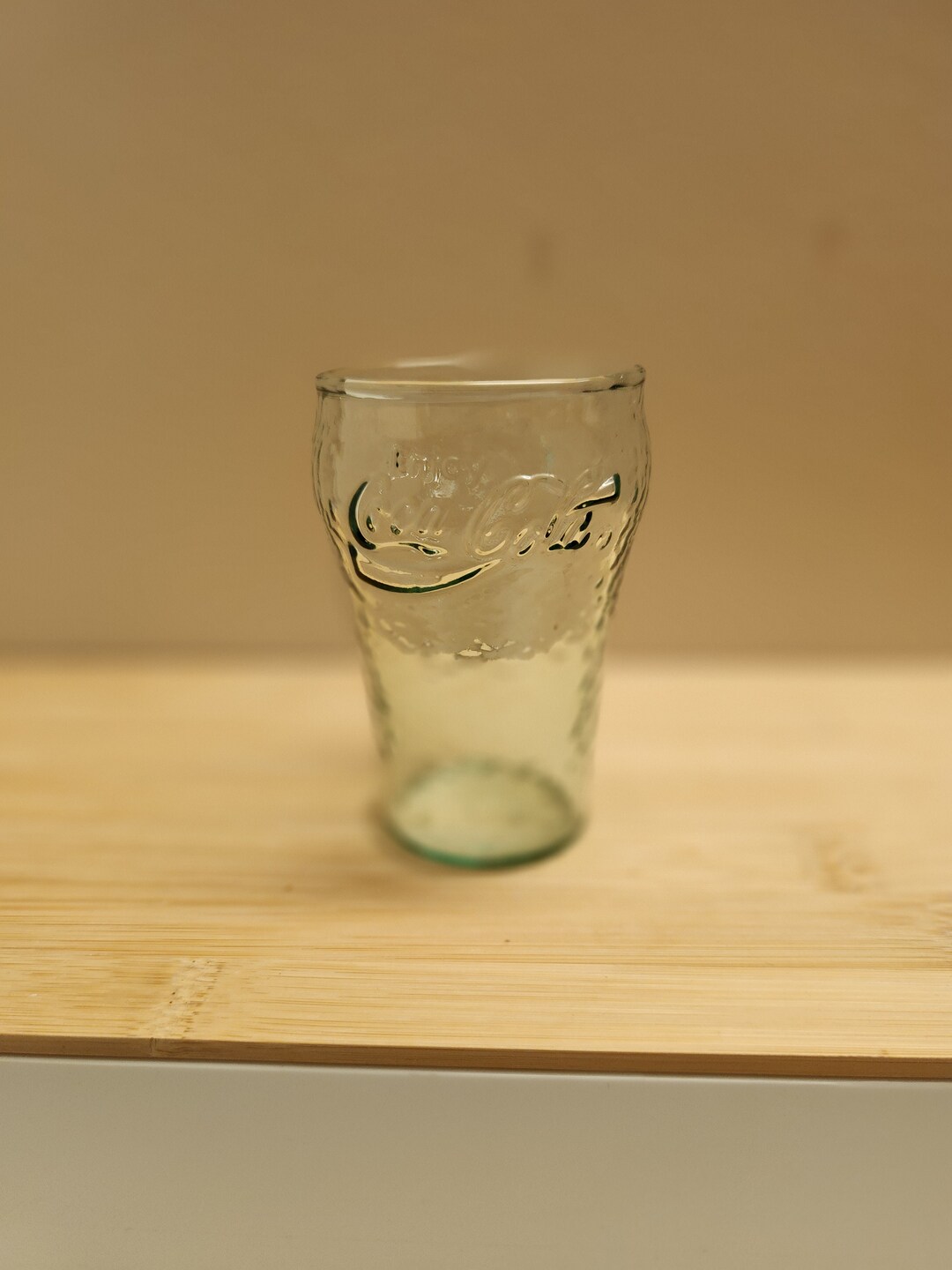 Coca Cola Vintage Green Tint Glass - Etsy