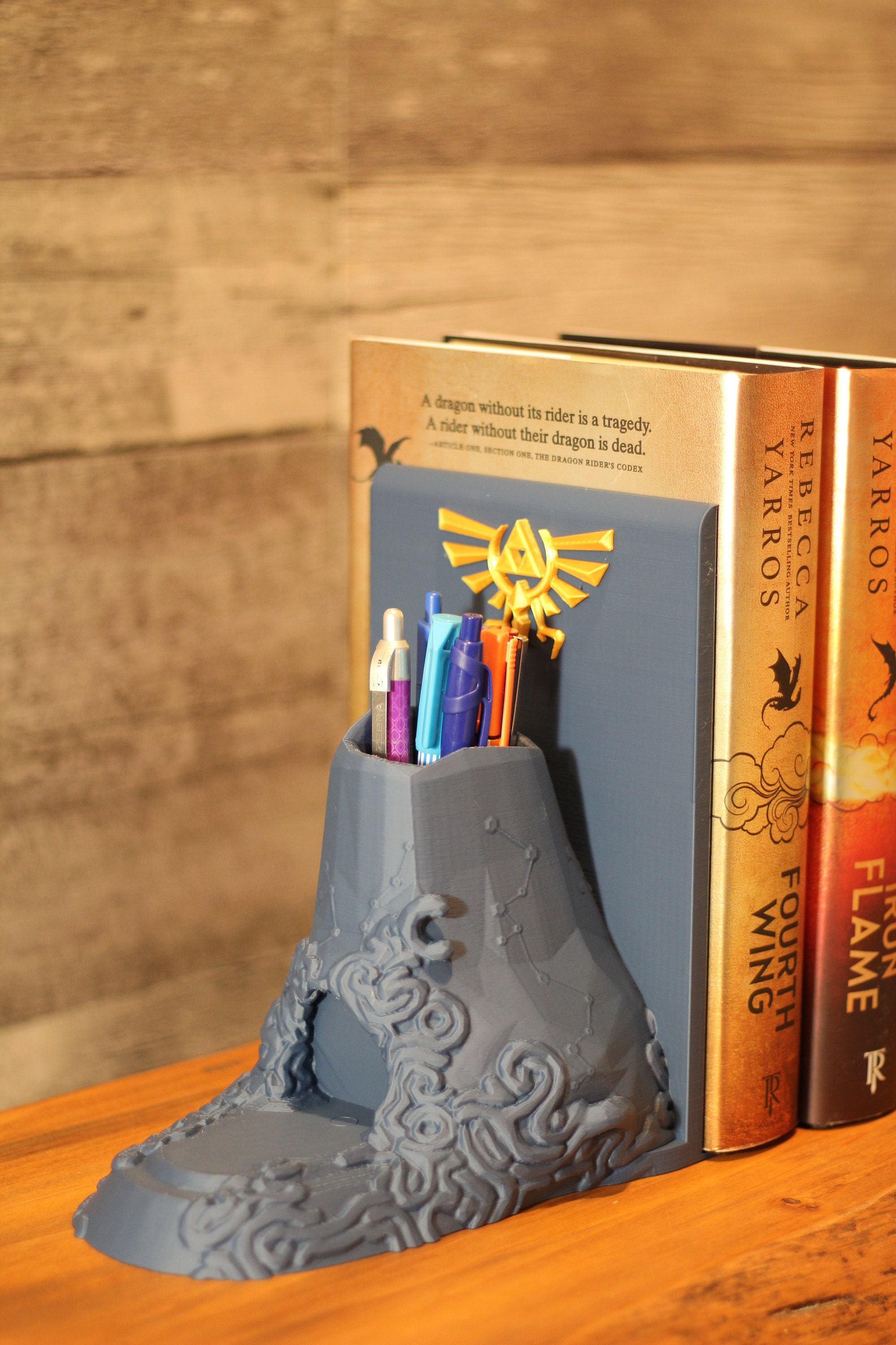 Shrine of Knowledge Bookends: Zelda Shrine Themed Bookends With Pencil ...
