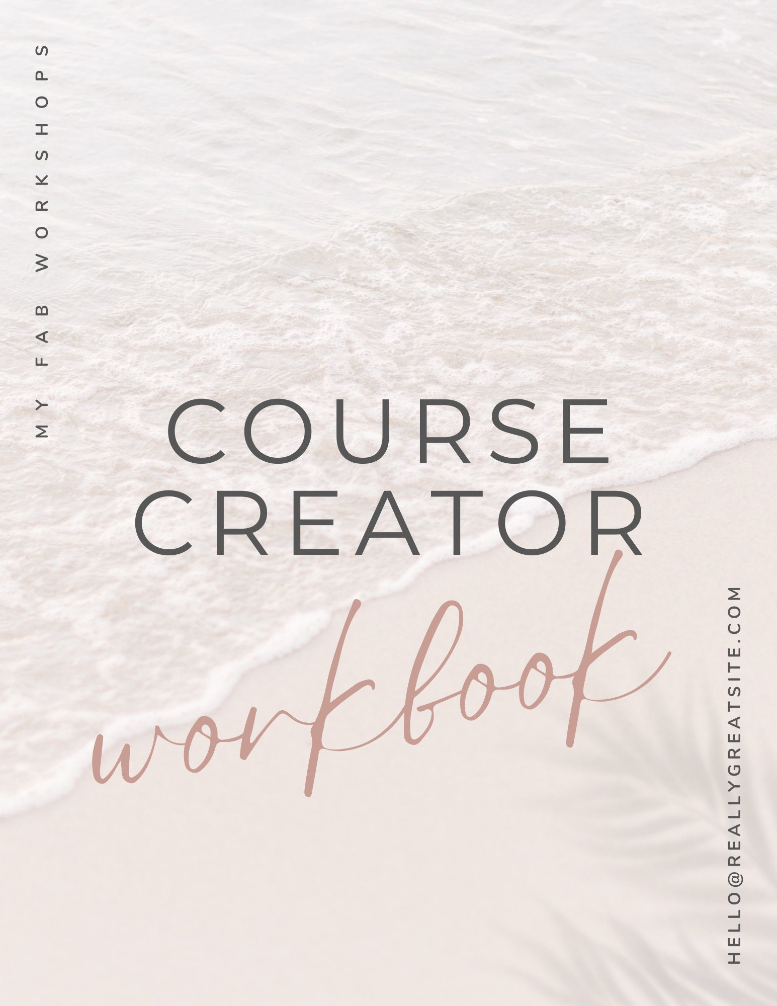 Course Creator Digital Printable Template 17 Pages Editable Create Your ...