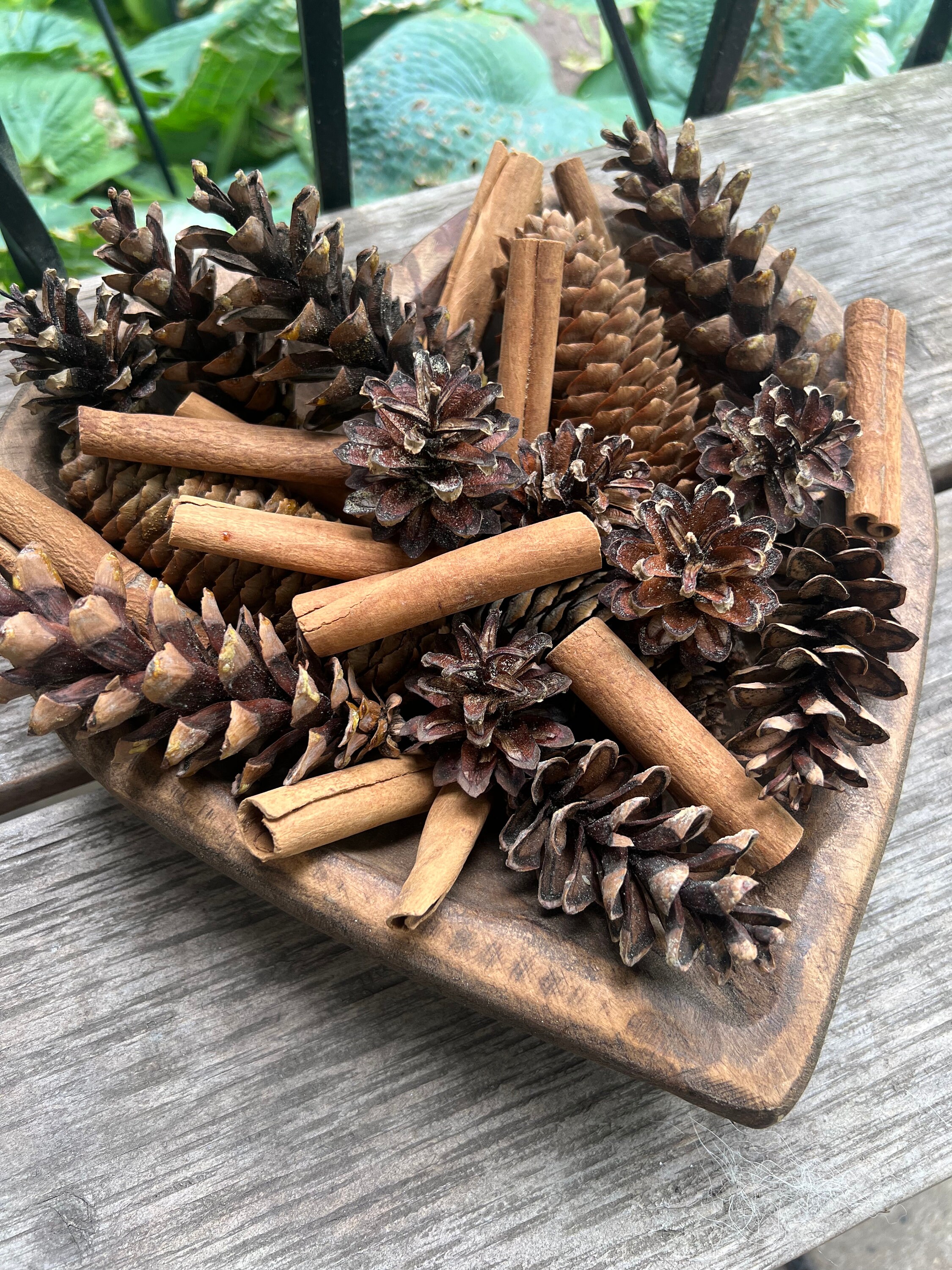 Cinnamon Pine Cones, Rustic Woodsy Bowl Fillers, Centerpiece Ideas ...