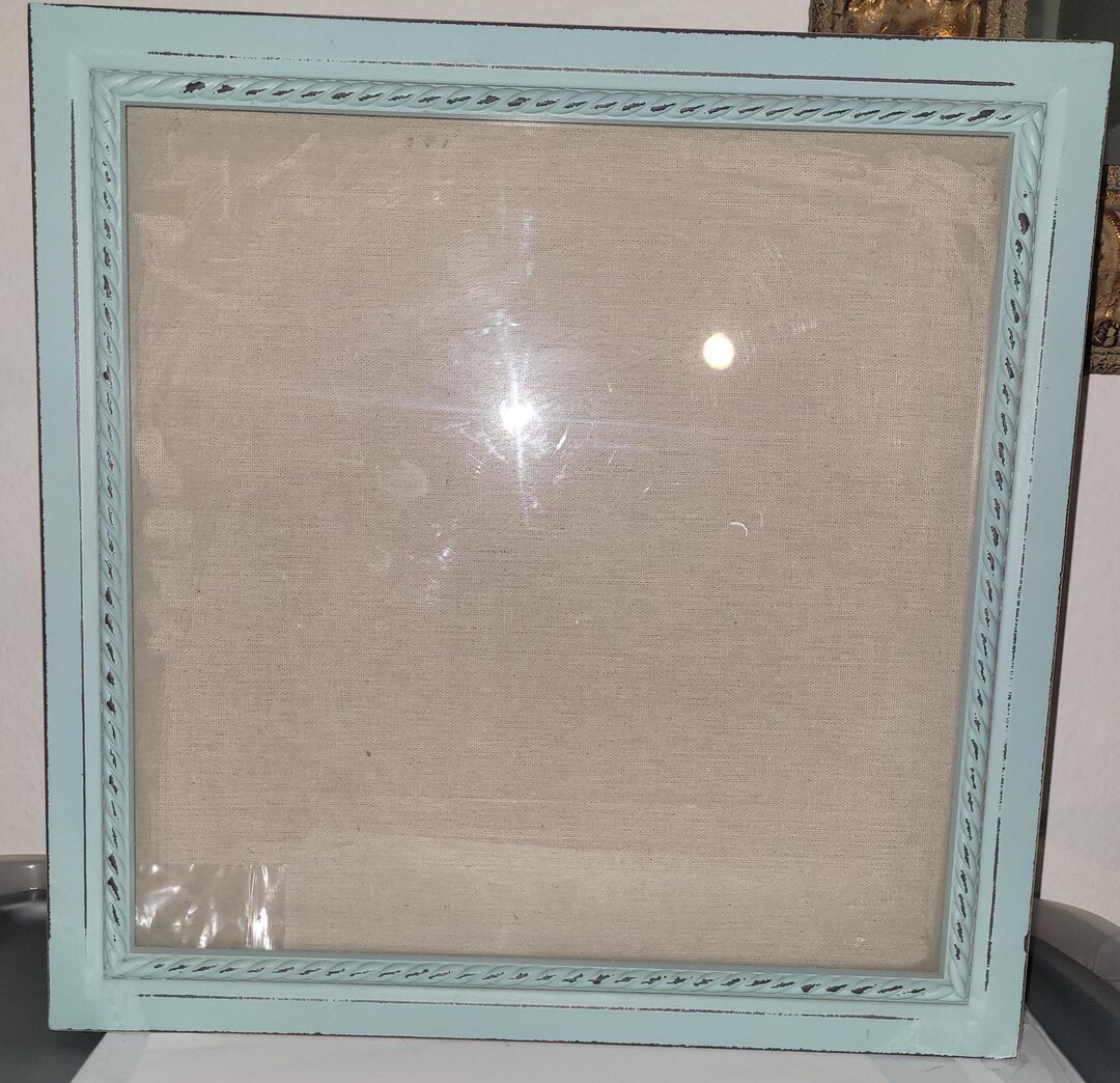 Large Wooden-glass Shadow Box Picture Frame-nicole Miller Homes-sea ...