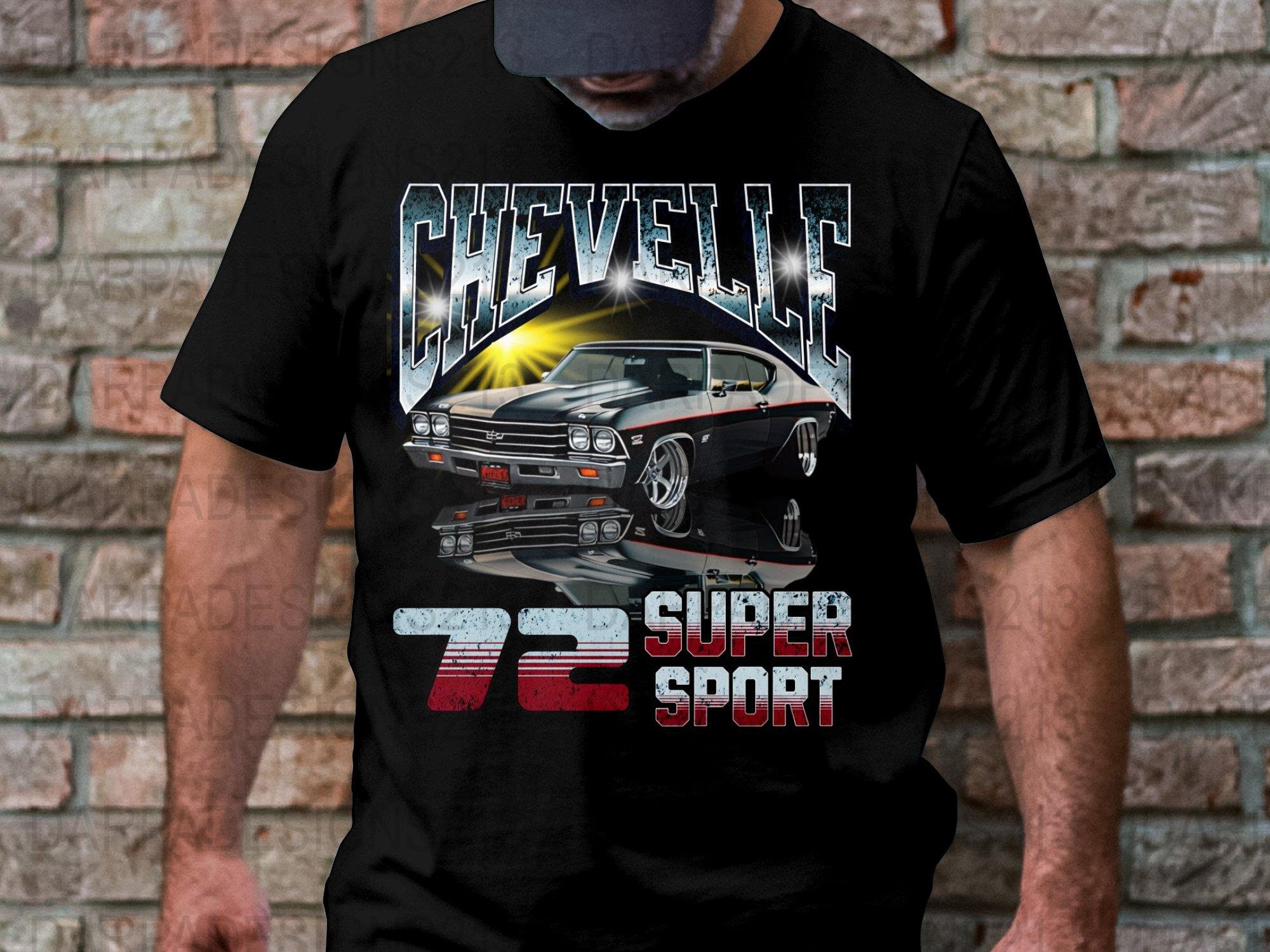 Chevelle 72 Super Sport Car PNG, Digital Download Car Illustration ...