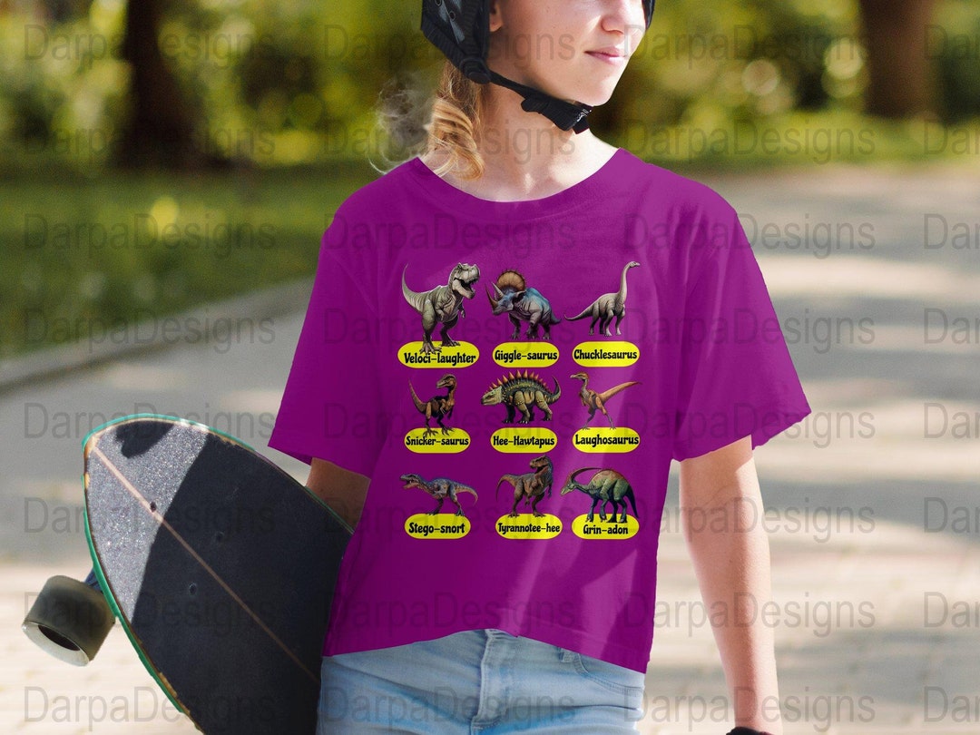 Hilarious Dinosaur Names 4th Thru 6th Back to School Design Download ...