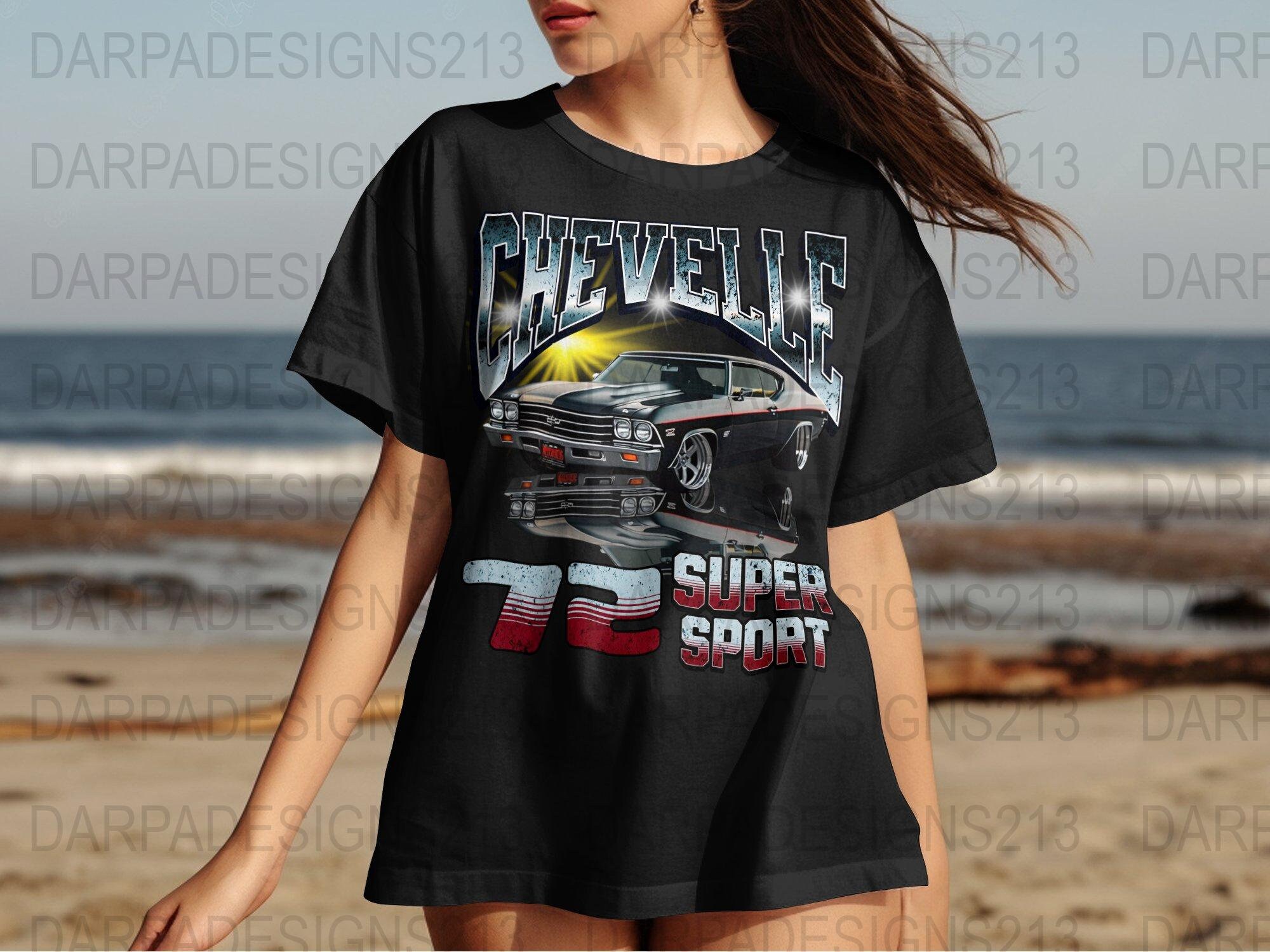 Chevelle 72 Super Sport Car PNG, Digital Download Car Illustration ...