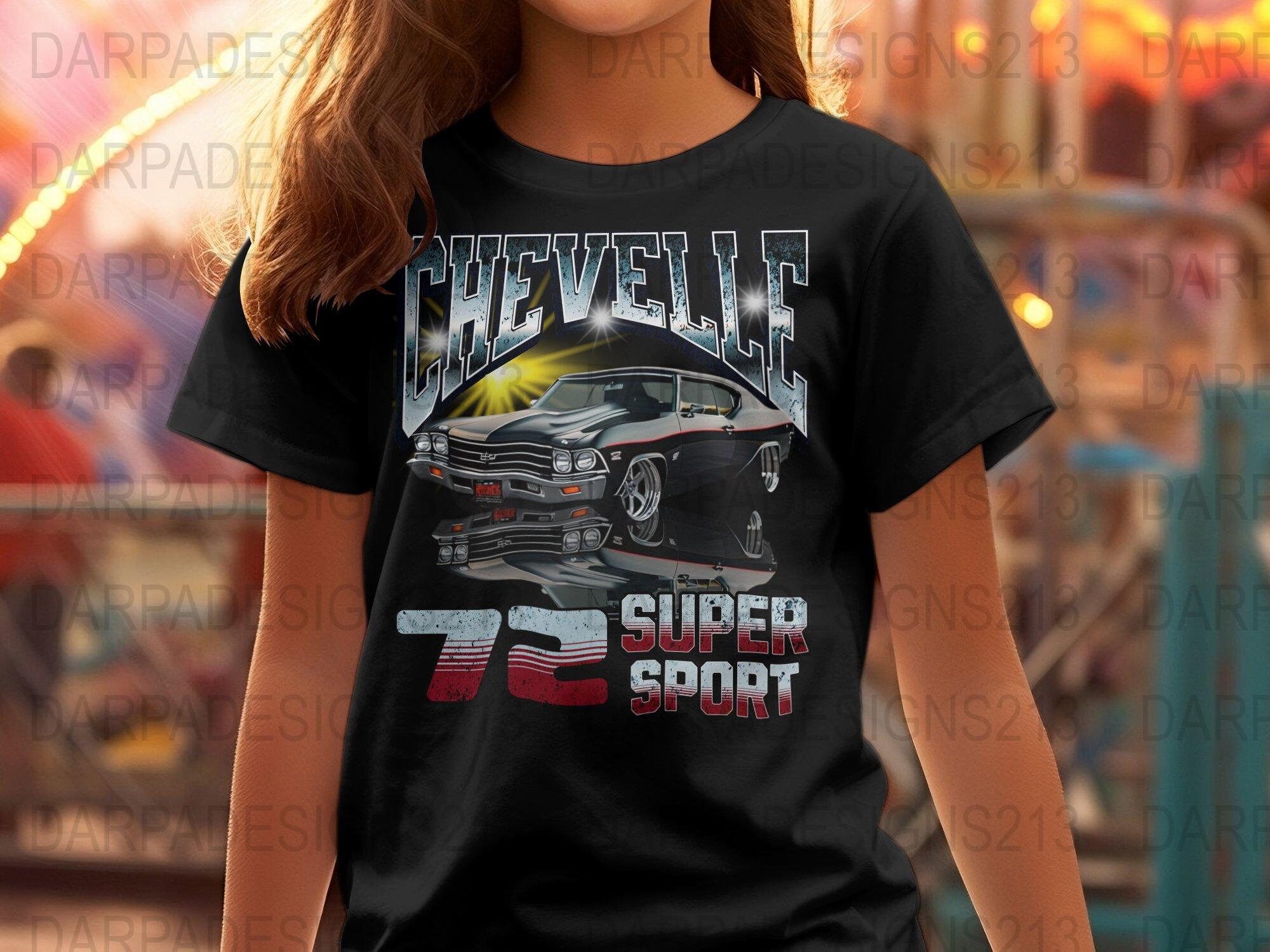 Chevelle 72 Super Sport Car PNG, Digital Download Car Illustration ...
