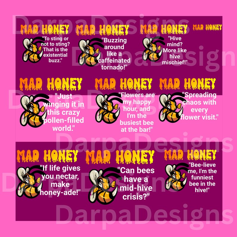 Mad Honey Bee Stich oder nicht Png, Mad Honey Bee Stich oder nicht svg ...