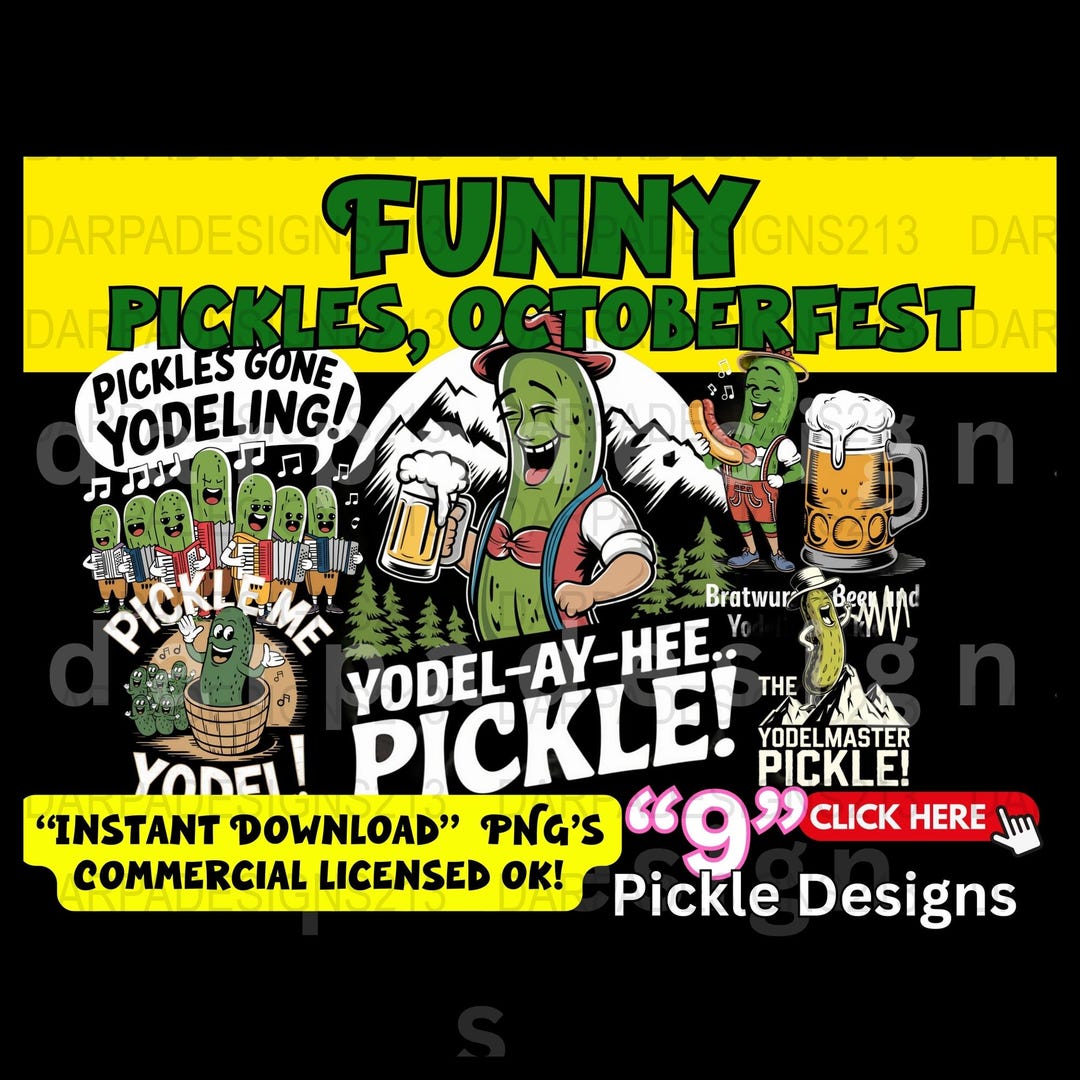 Funny Pickle Beer Mug Clipart PNG, Instant Download, Oktoberfest ...