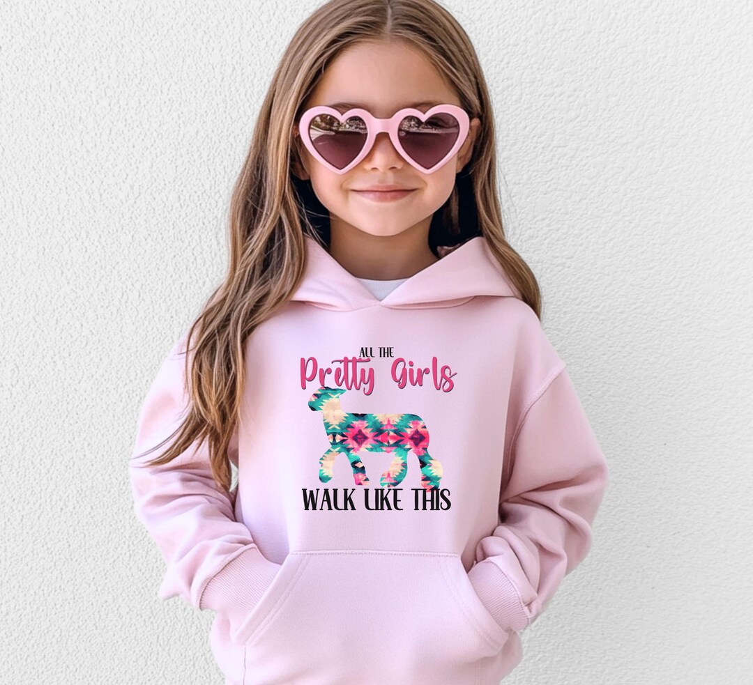 Kids Sheep Hoodie, Youth Sheep Showman Sweatshirt, Gift for Sheep ...