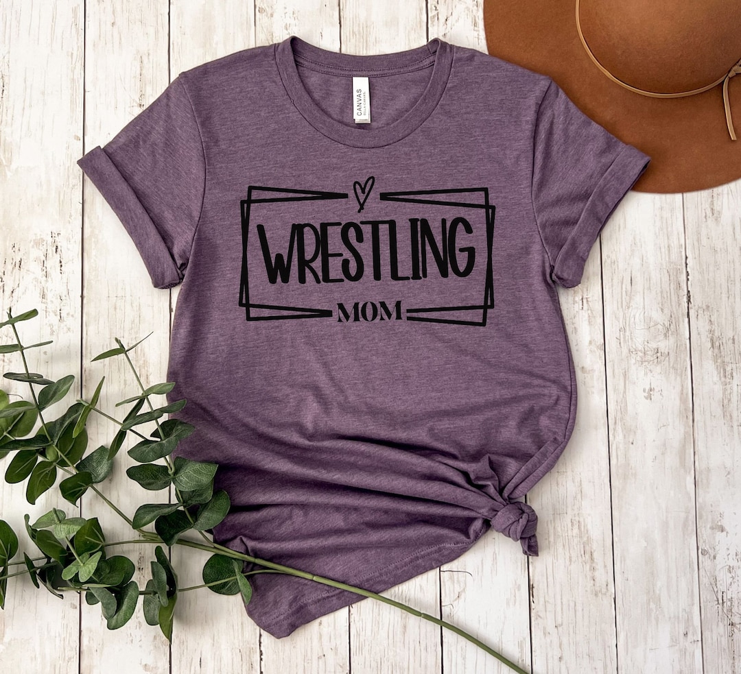 Wrestling Mom T Shirt, Mat Club Mom Shirt, Mom of a Wrestler, Gift for ...