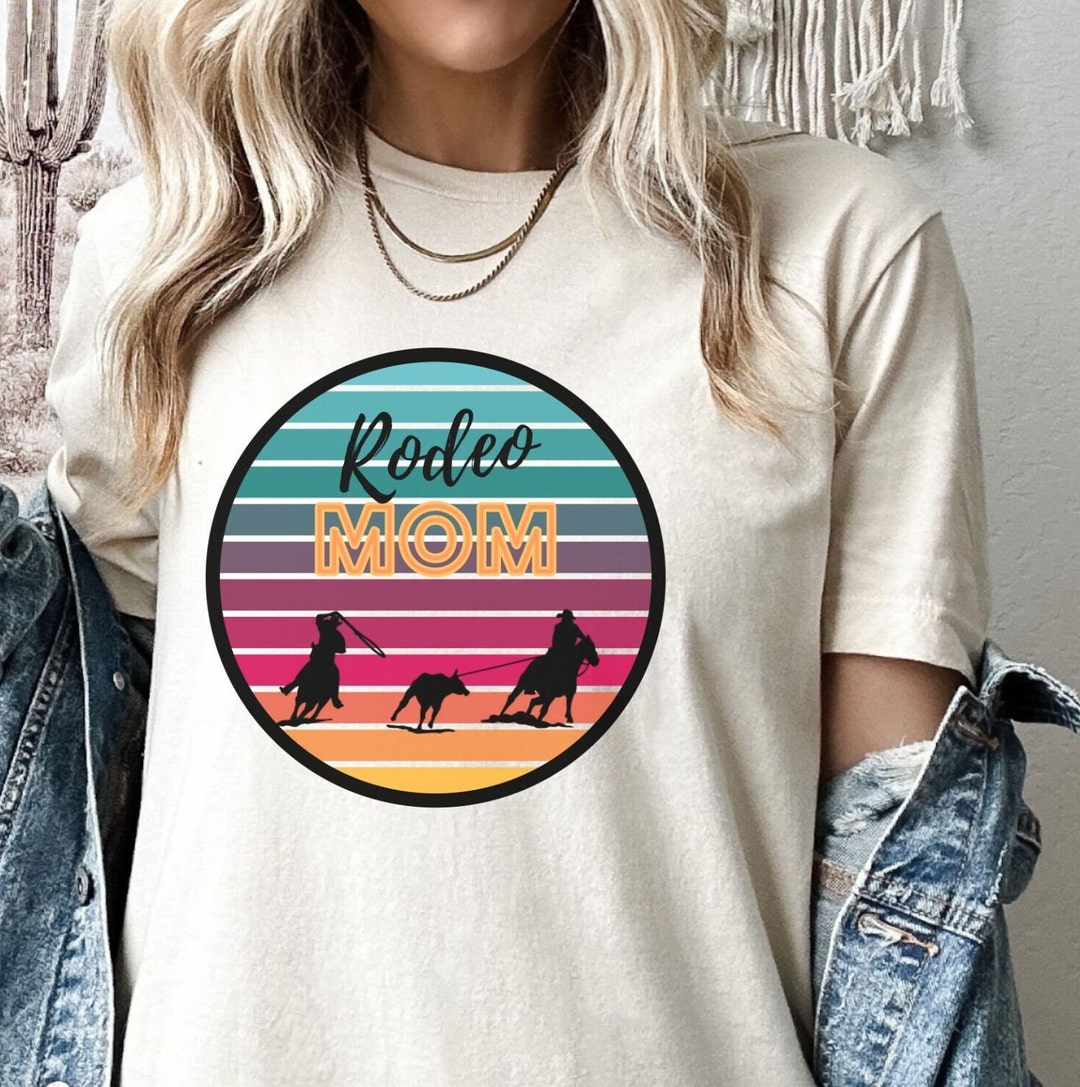 Team Roping Mom Shirt, Rodeo Mom Shirt, Gifts for Rodeo Moms, Team ...