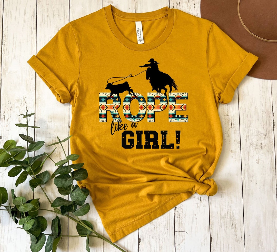 Breakaway Roping Shirt, Rope Like A Girl Shirt, Breakaway Roper Gift ...