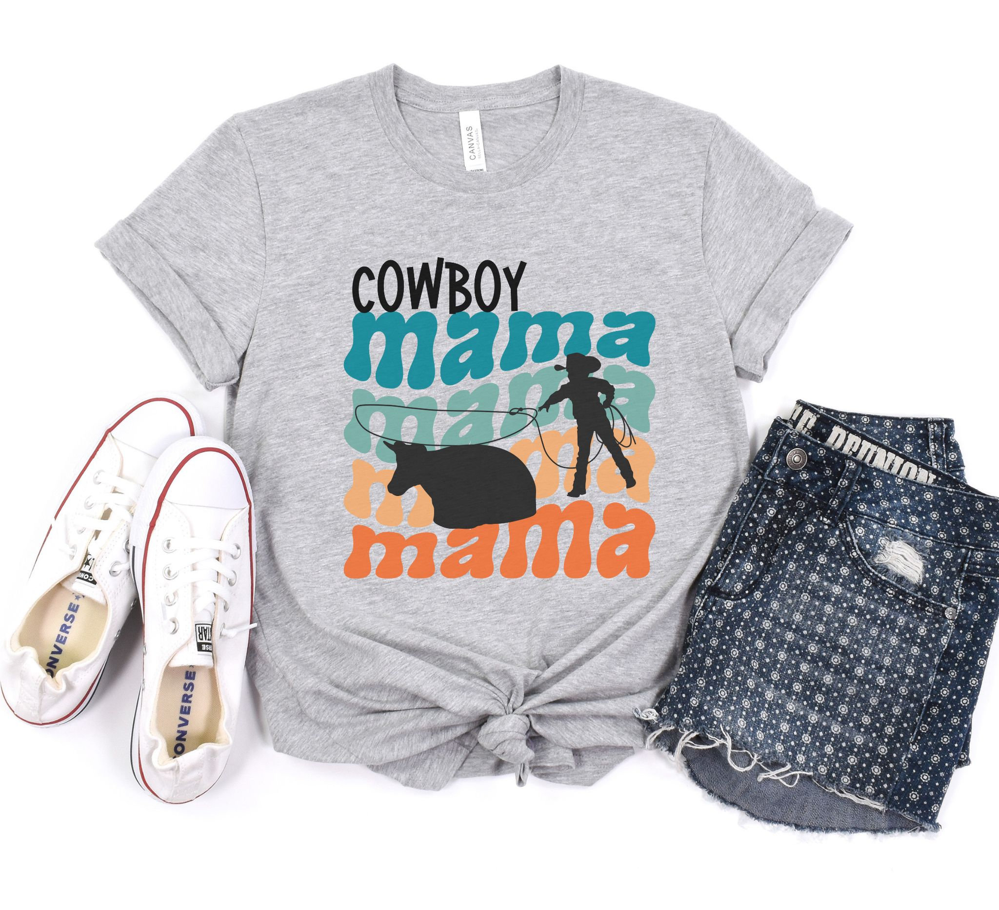 Rodeo Mom Shirt Cowboy Mom Shirt Rodeo Mom Gift Rodeo Mom - Etsy