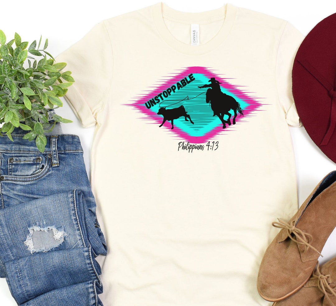 Breakaway Roping Shirt, Christian Cowgirl Shirt, Breakaway Roper Gift ...