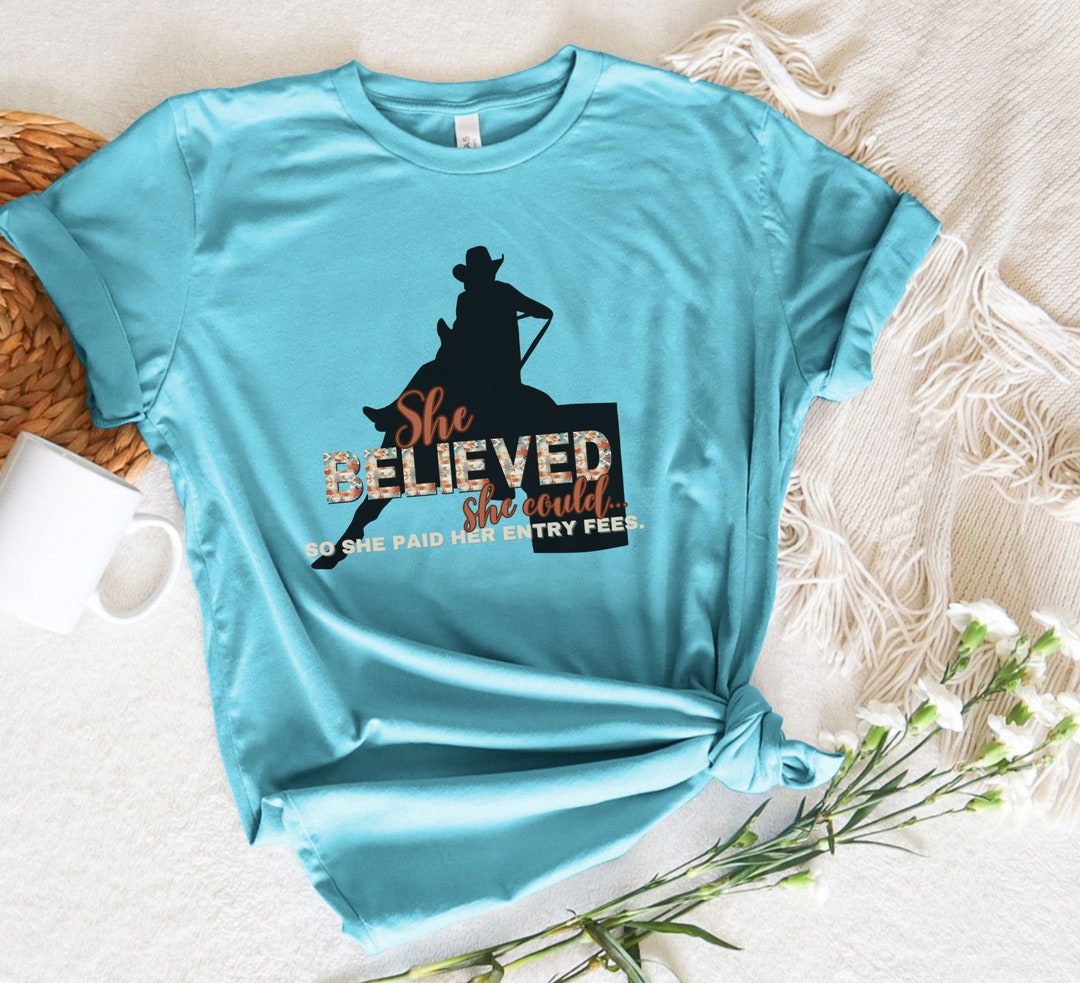 Barrel Racing Shirt, Barrel Racer T-shirt, Barrel Racer Gift, Birthday ...