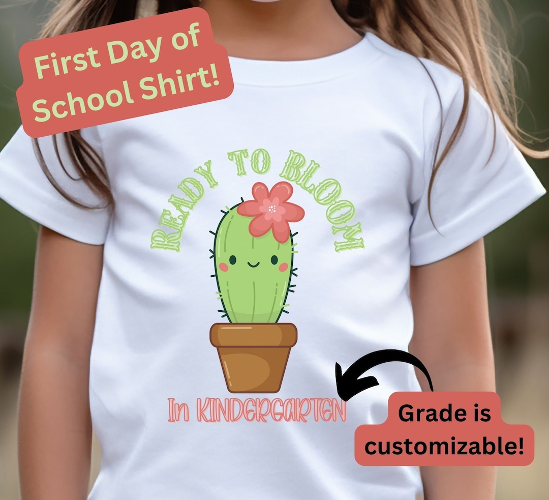 T-shirt for First Day of School Shirt for Cowgirl First Day of School ...