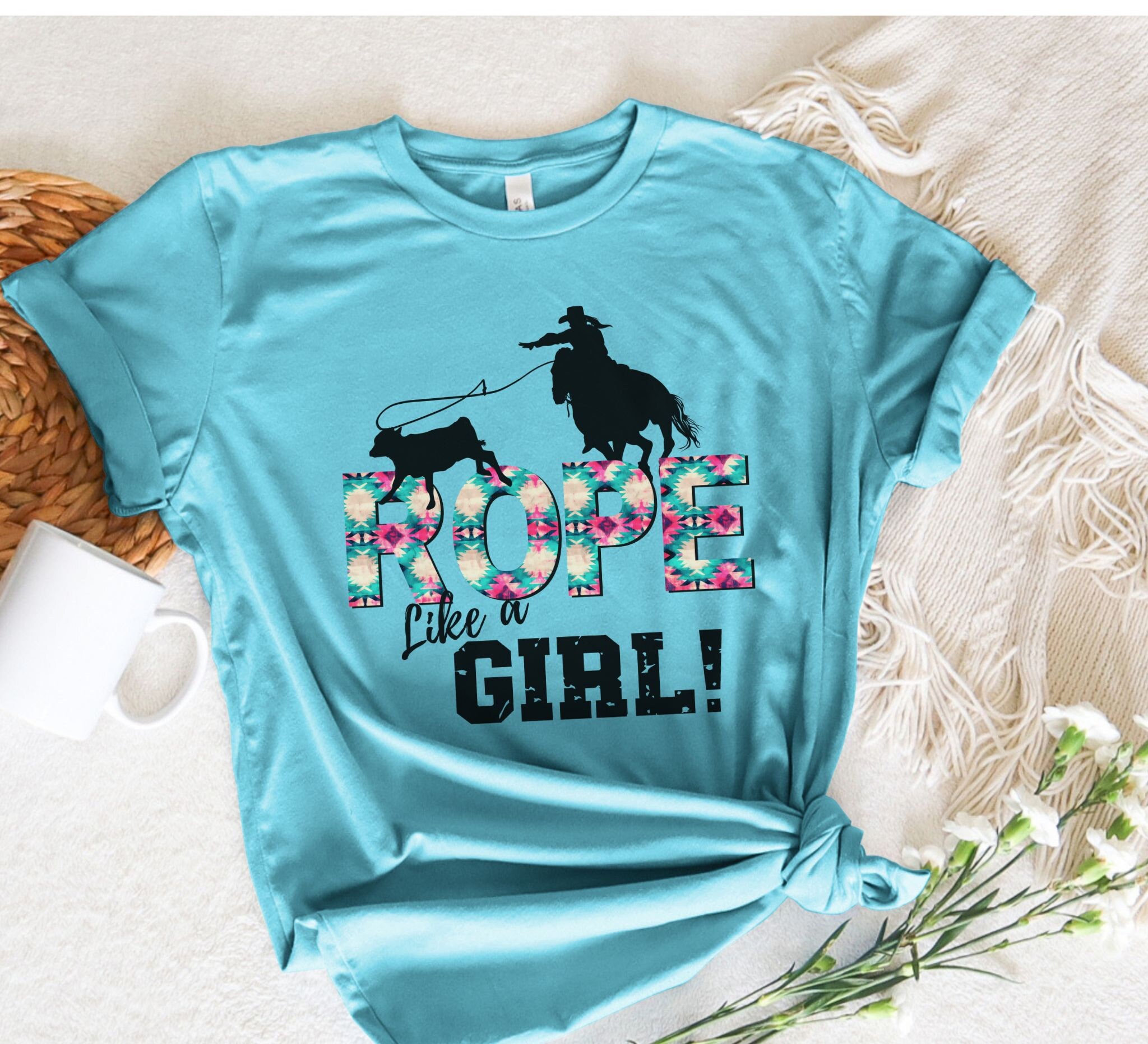 Breakaway Roping Shirt, Rope Like A Girl Shirt, Breakaway Roper Gift ...