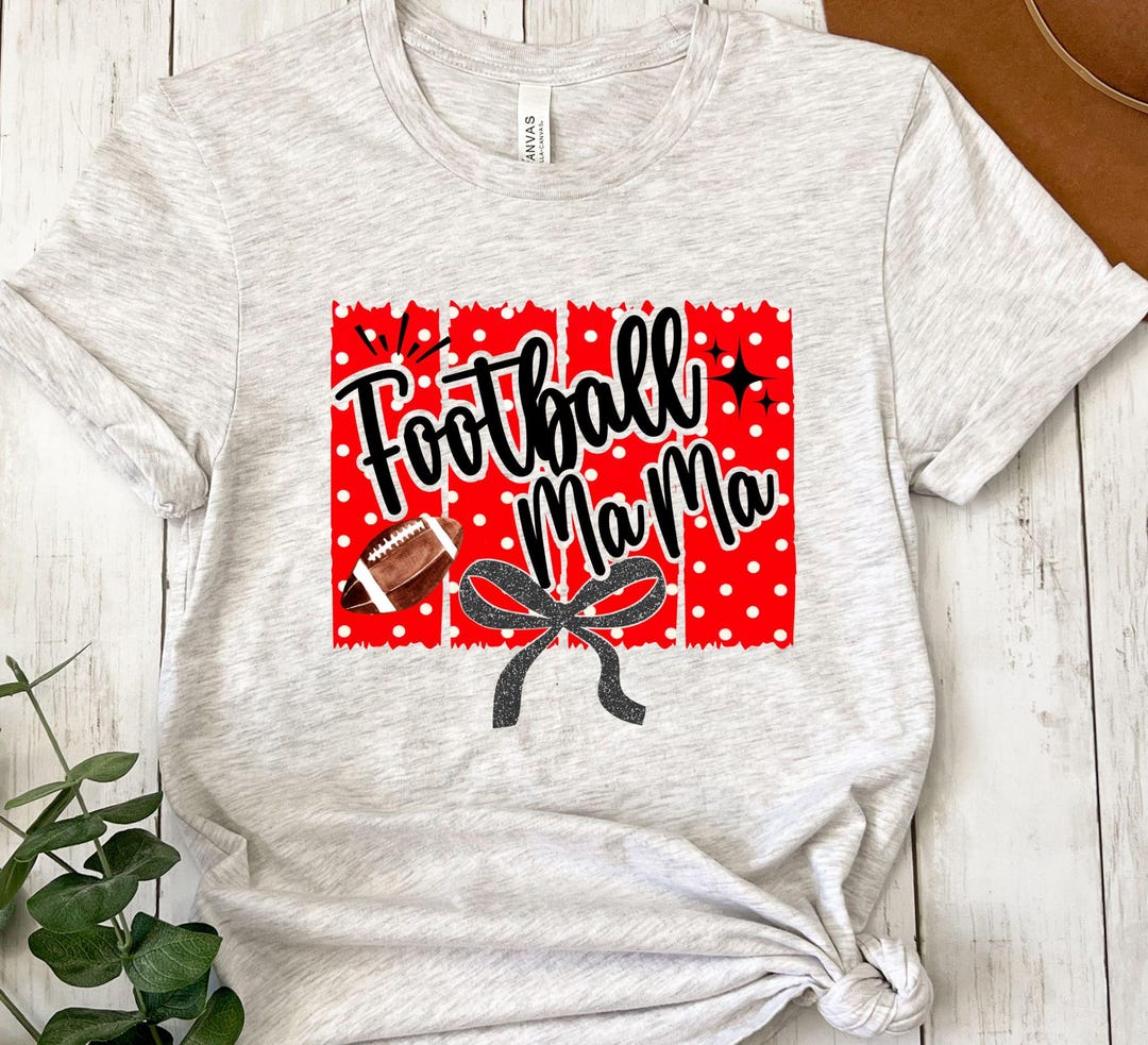 Football Mom T-shirt: Friday Night Lights Game Day Shirt - Etsy