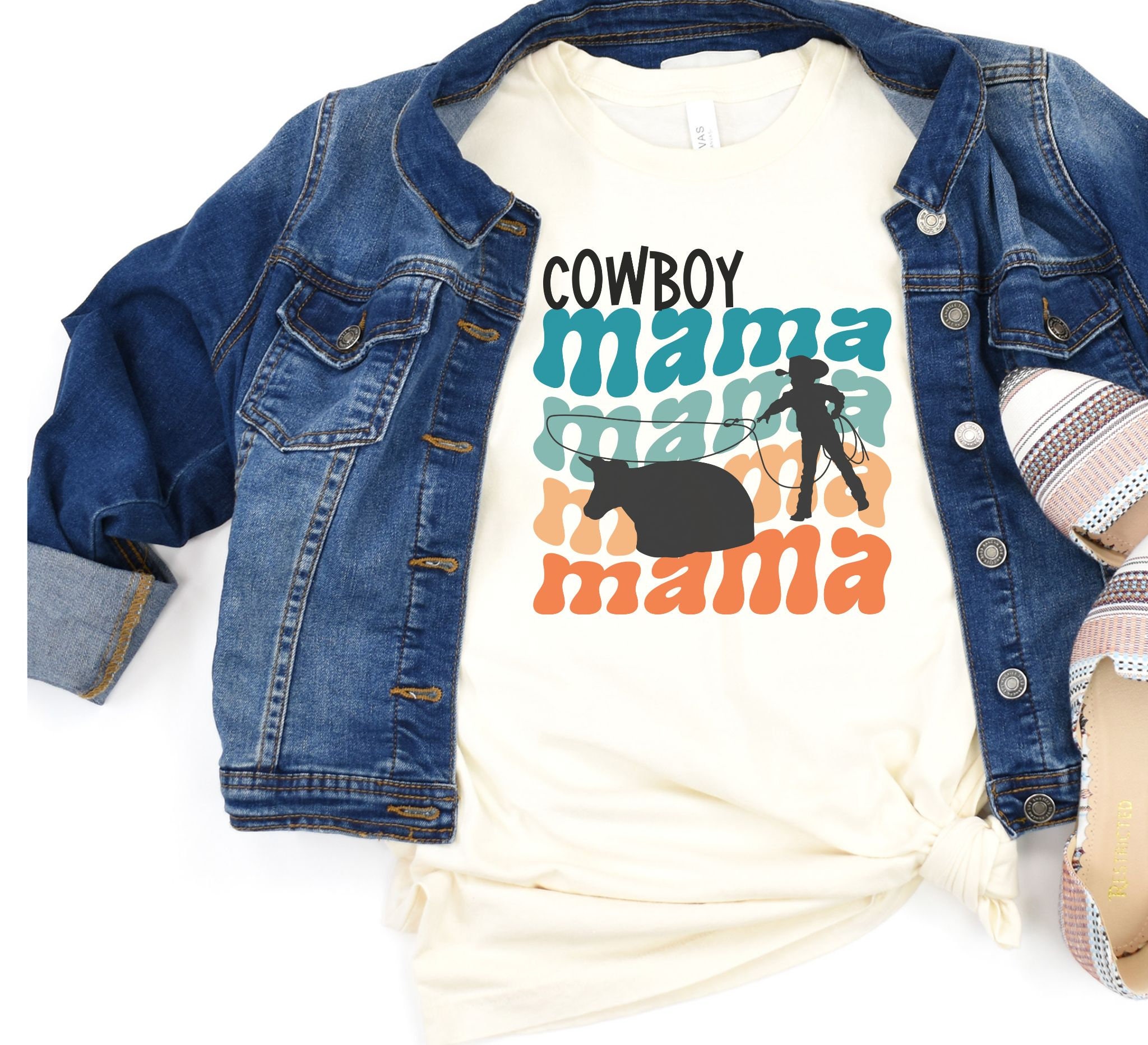 Rodeo Mom Shirt Cowboy Mom Shirt Rodeo Mom Gift Rodeo Mom - Etsy