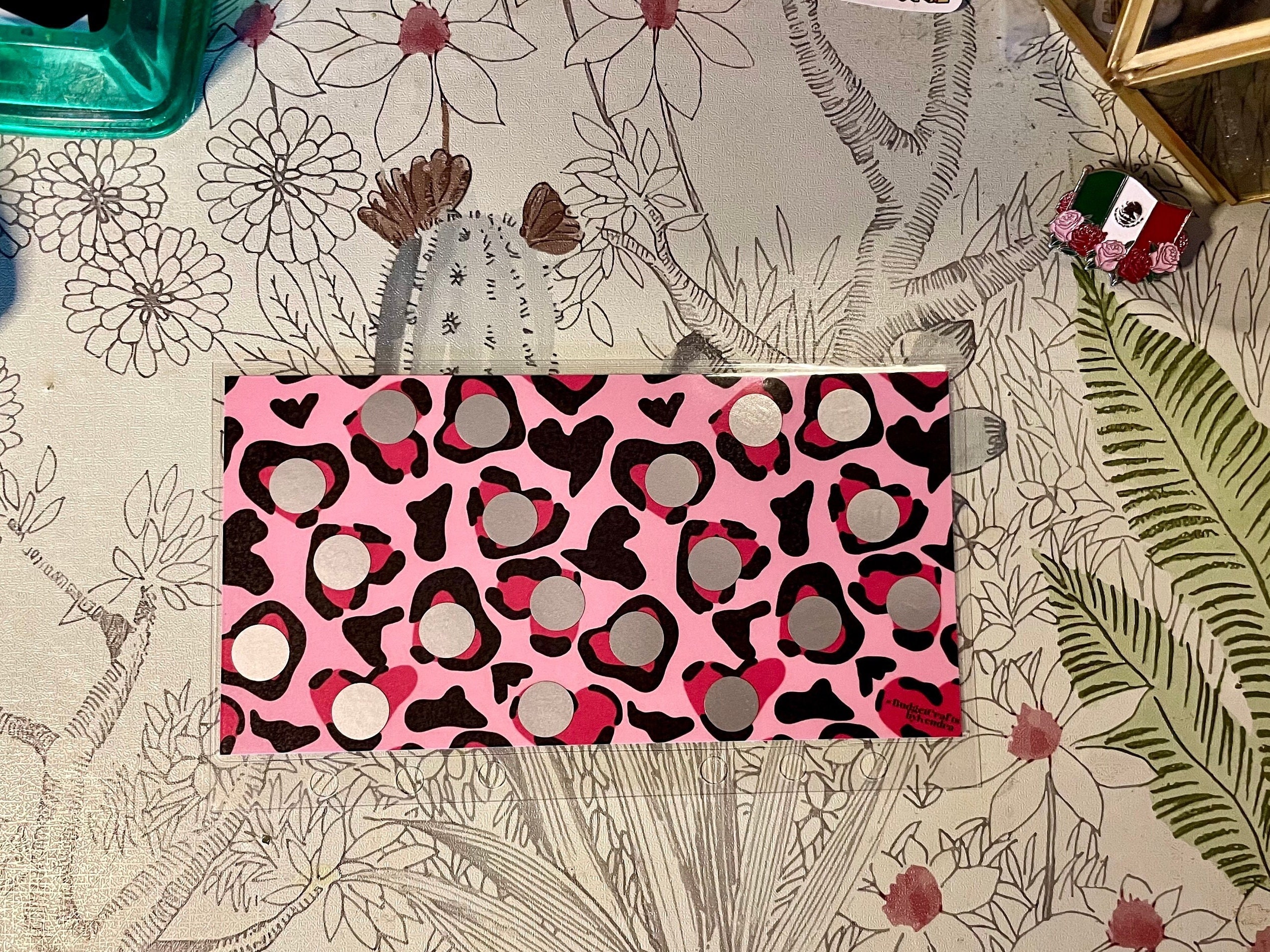 Mystery Scratch off Savings Challenge Values Range From 5-30 Pink ...