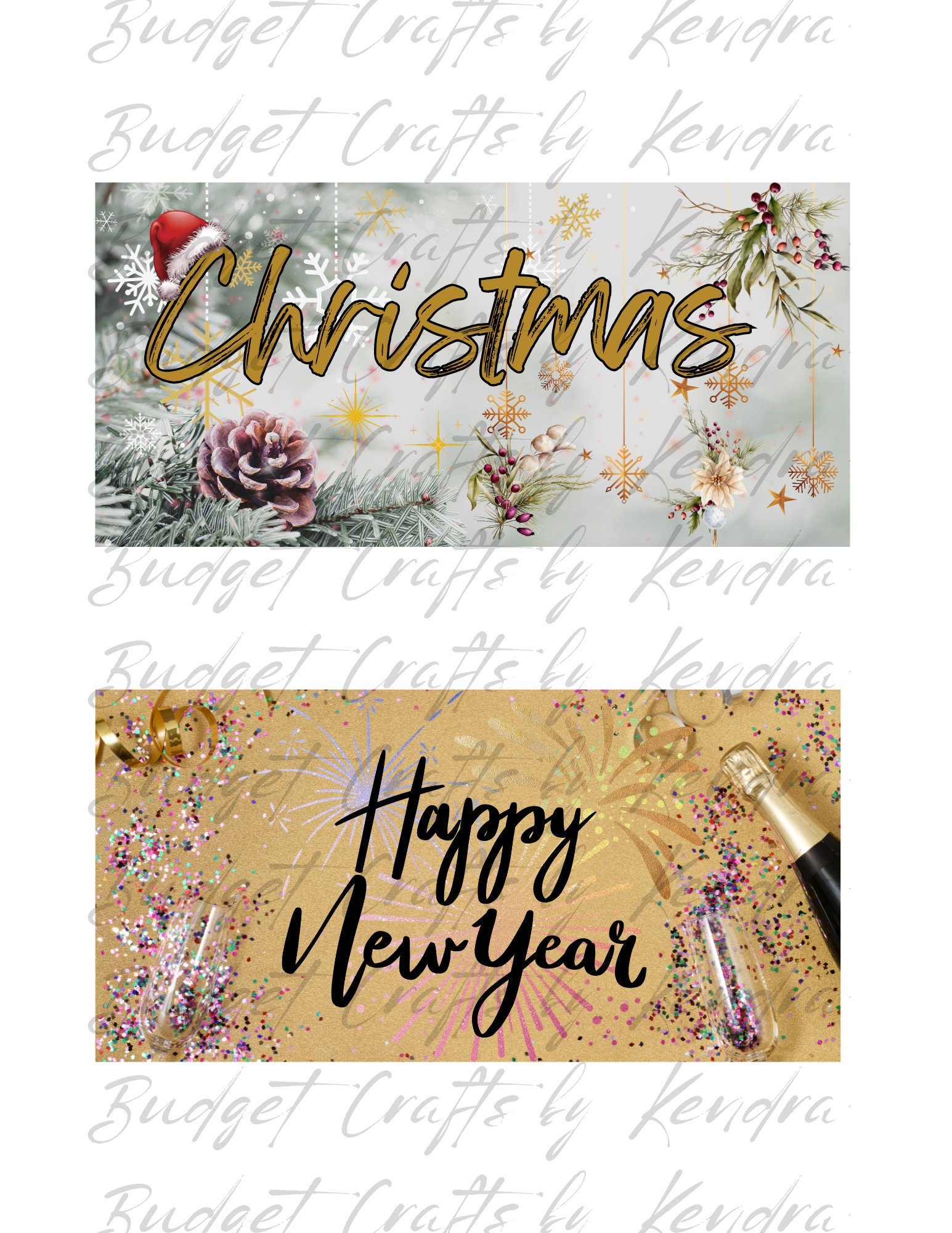 DIGITAL/PRINTABLE Fall & Winter Holidays Inserts/dashboards for Cash ...