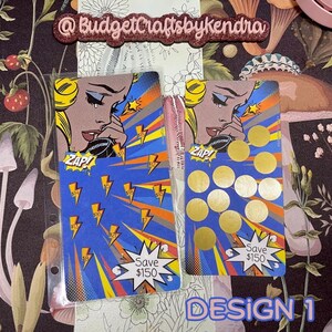 Roy Lichtenstein Inspired Pop Art CUSTOM Savings Challenge | Insert ...