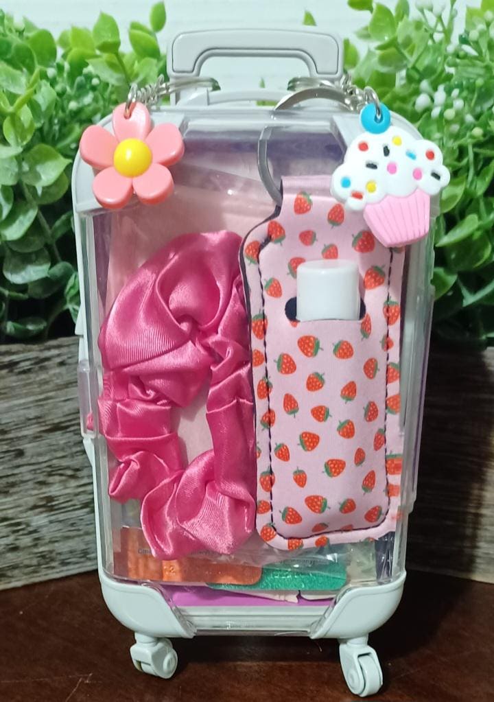 Teen Tween Spa Gift Set Mini Suitcase Birthday Party Favor Slumber ...